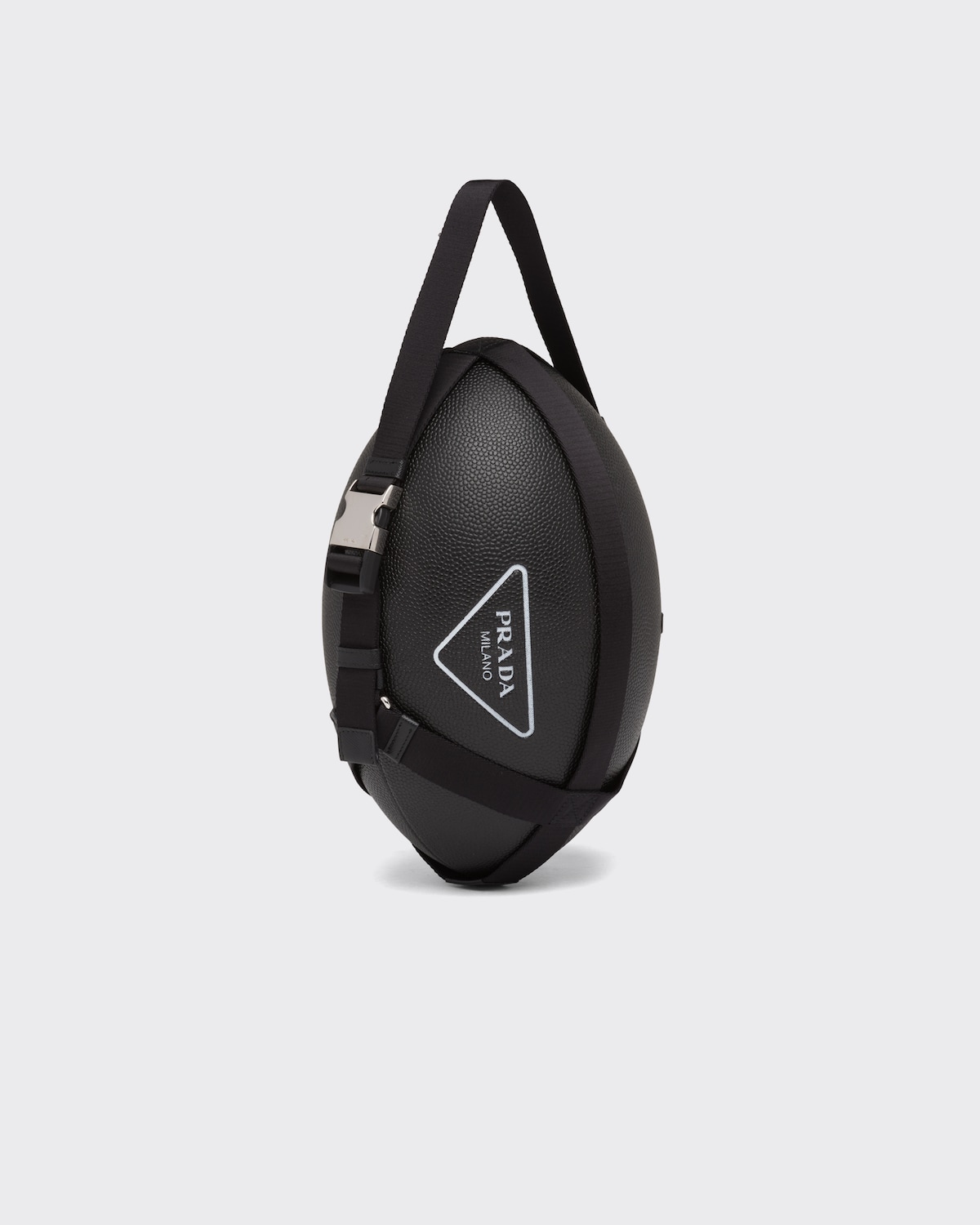 Black Rubber Rugby Ball | PRADA