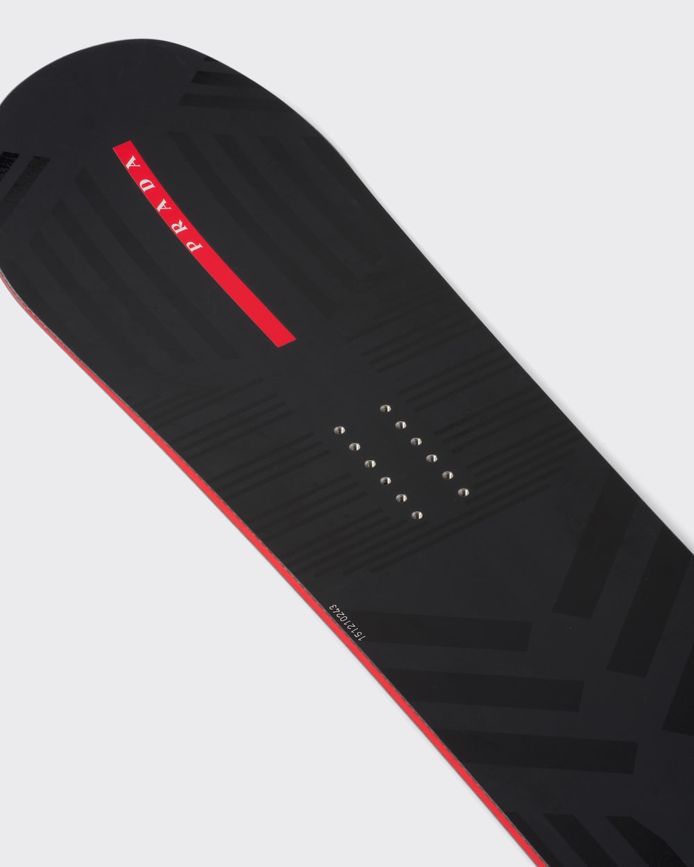 Black Prada Linea Rossa snowboard | Prada