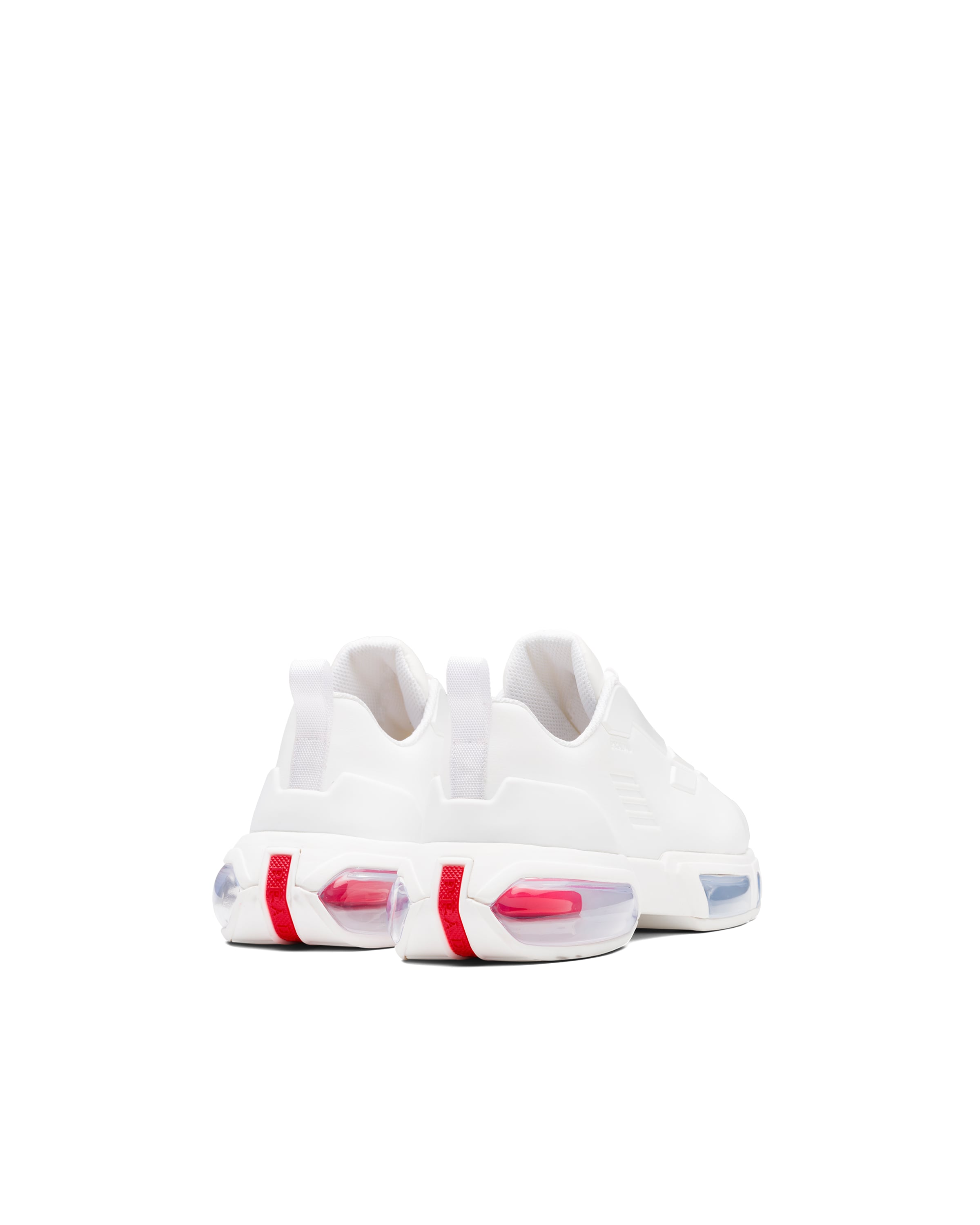 White Linea Rossa Collision 19 LR sneakers | Prada