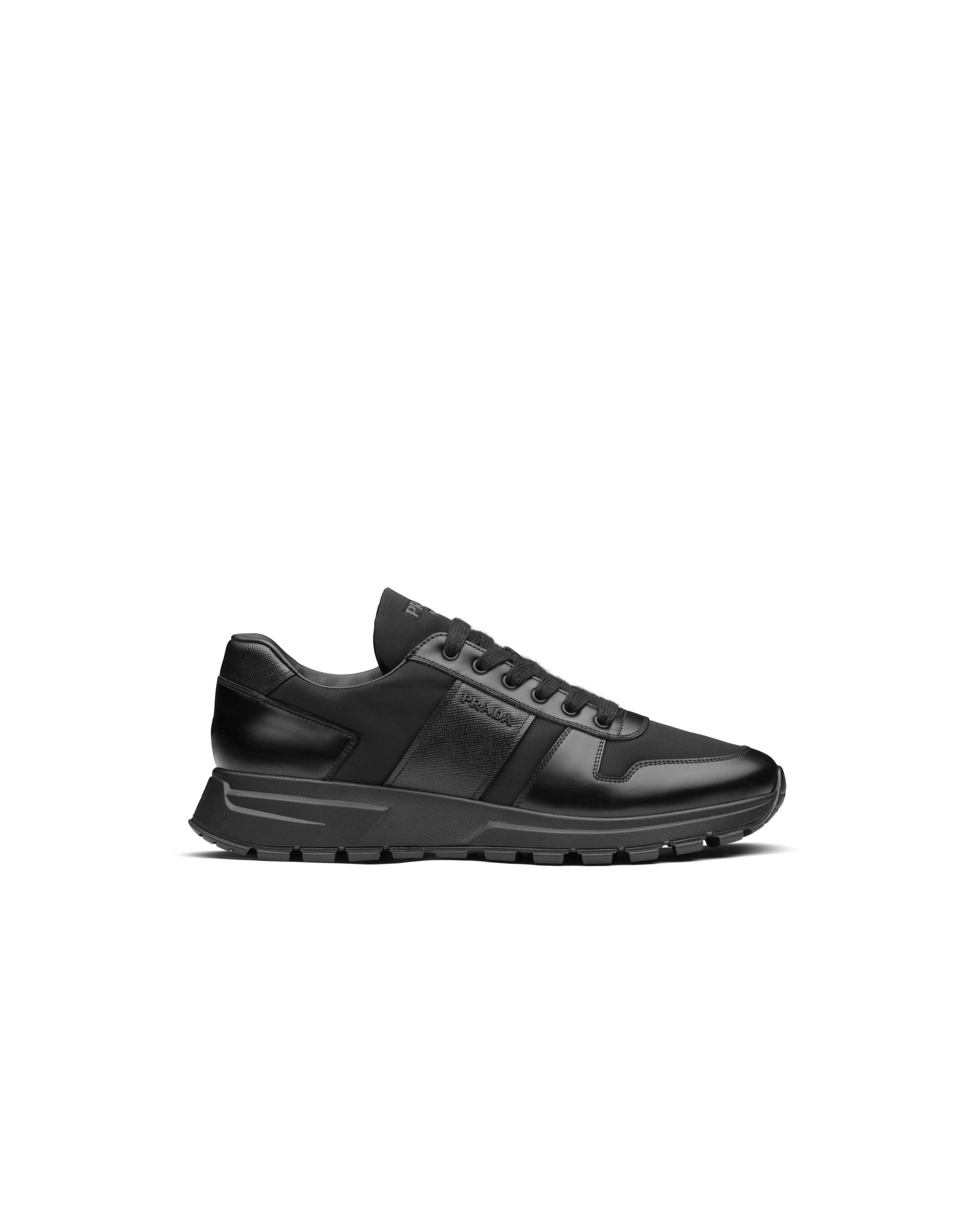 Black Prada PRAX 01 sneakers | Prada