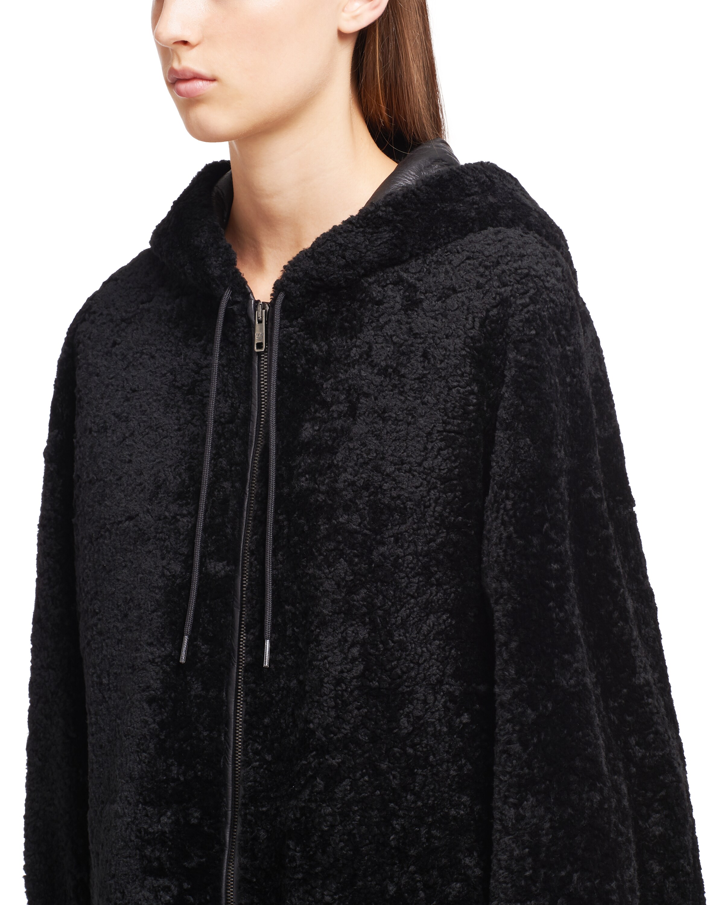 Shearling fur jacket | Prada