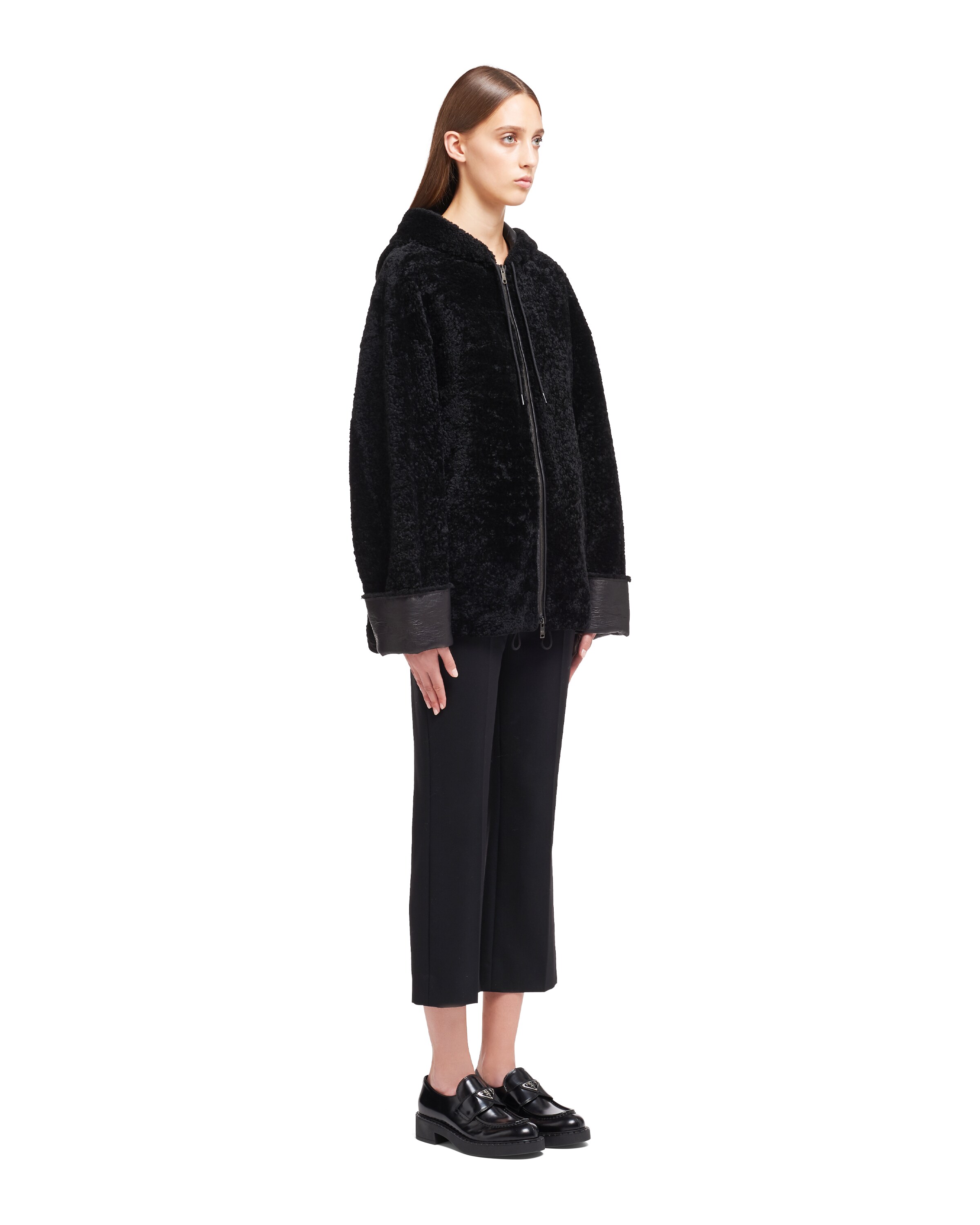 Shearling fur jacket | Prada