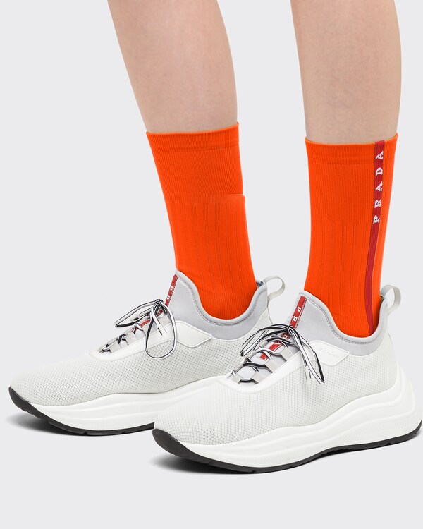 Coral Re-nylon Socks | PRADA