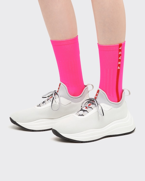 Pink Re-nylon Socks | PRADA