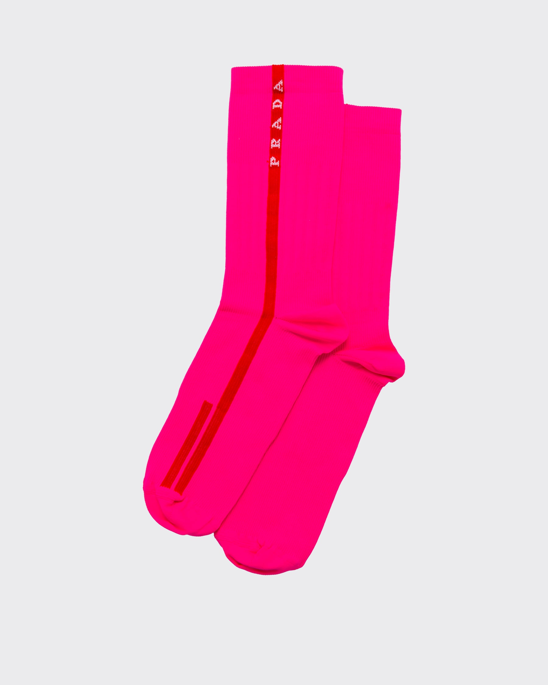 Pink Re-nylon Socks | PRADA