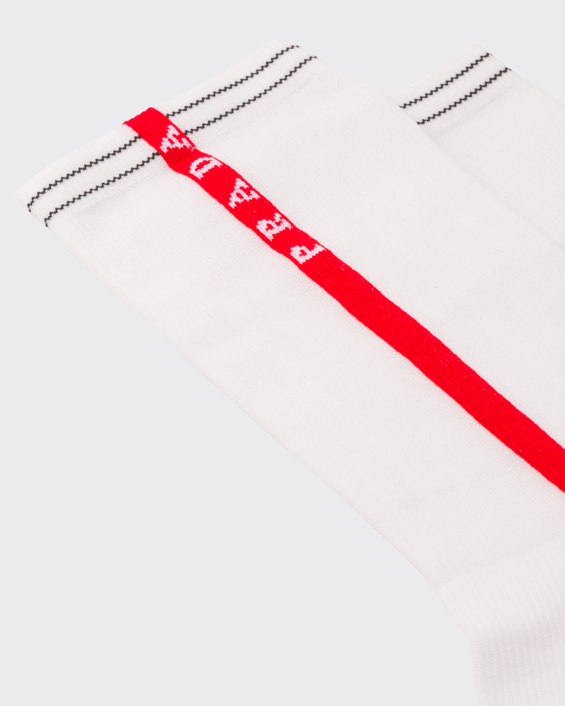 White Polyester Socks | PRADA