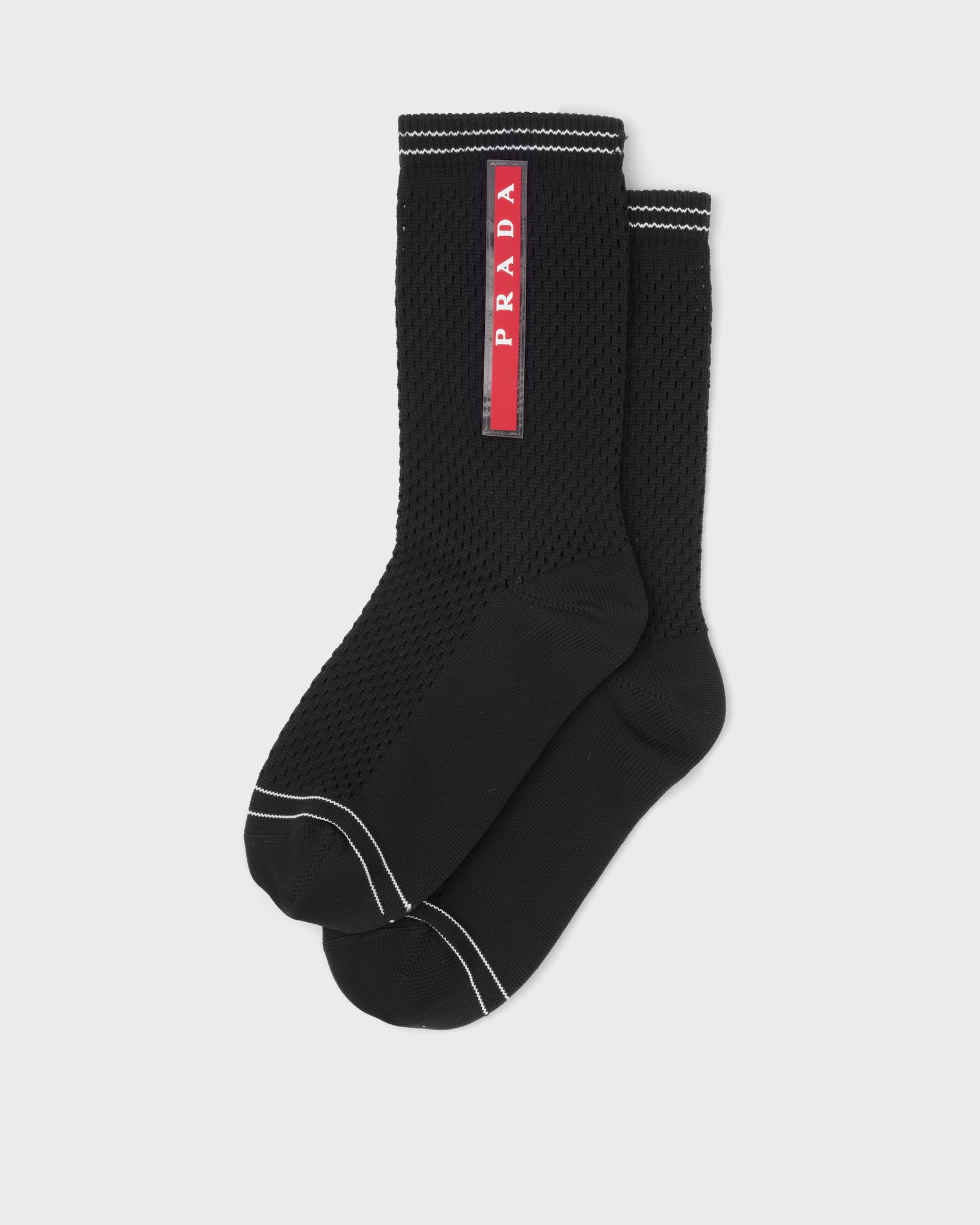 Black Polyester Socks | PRADA