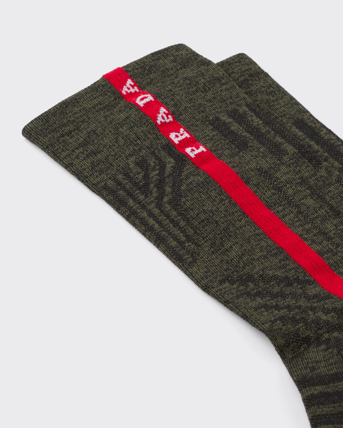 Military Melange Polyester Socks | PRADA