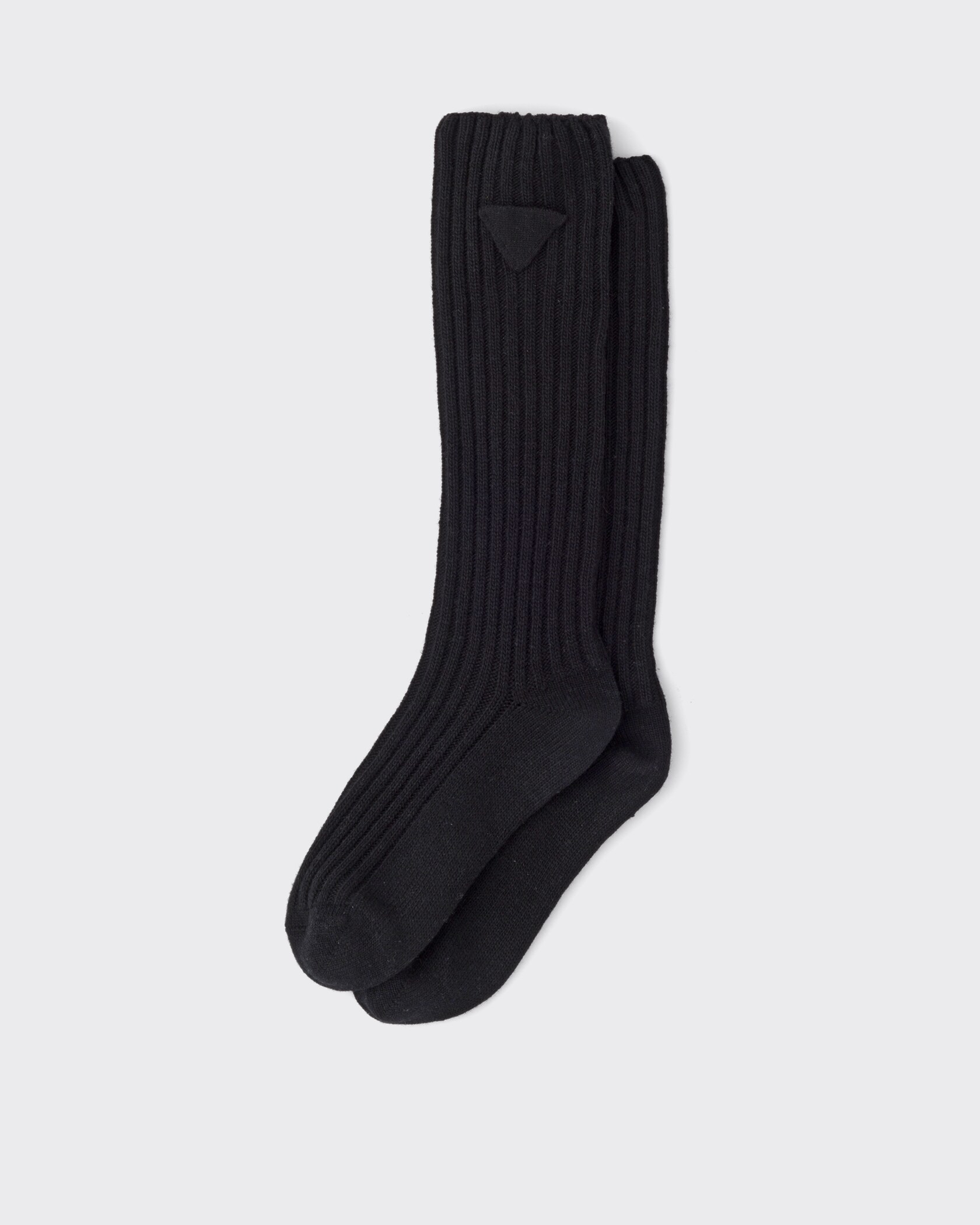 Black Wool And Cashmere Socks | PRADA