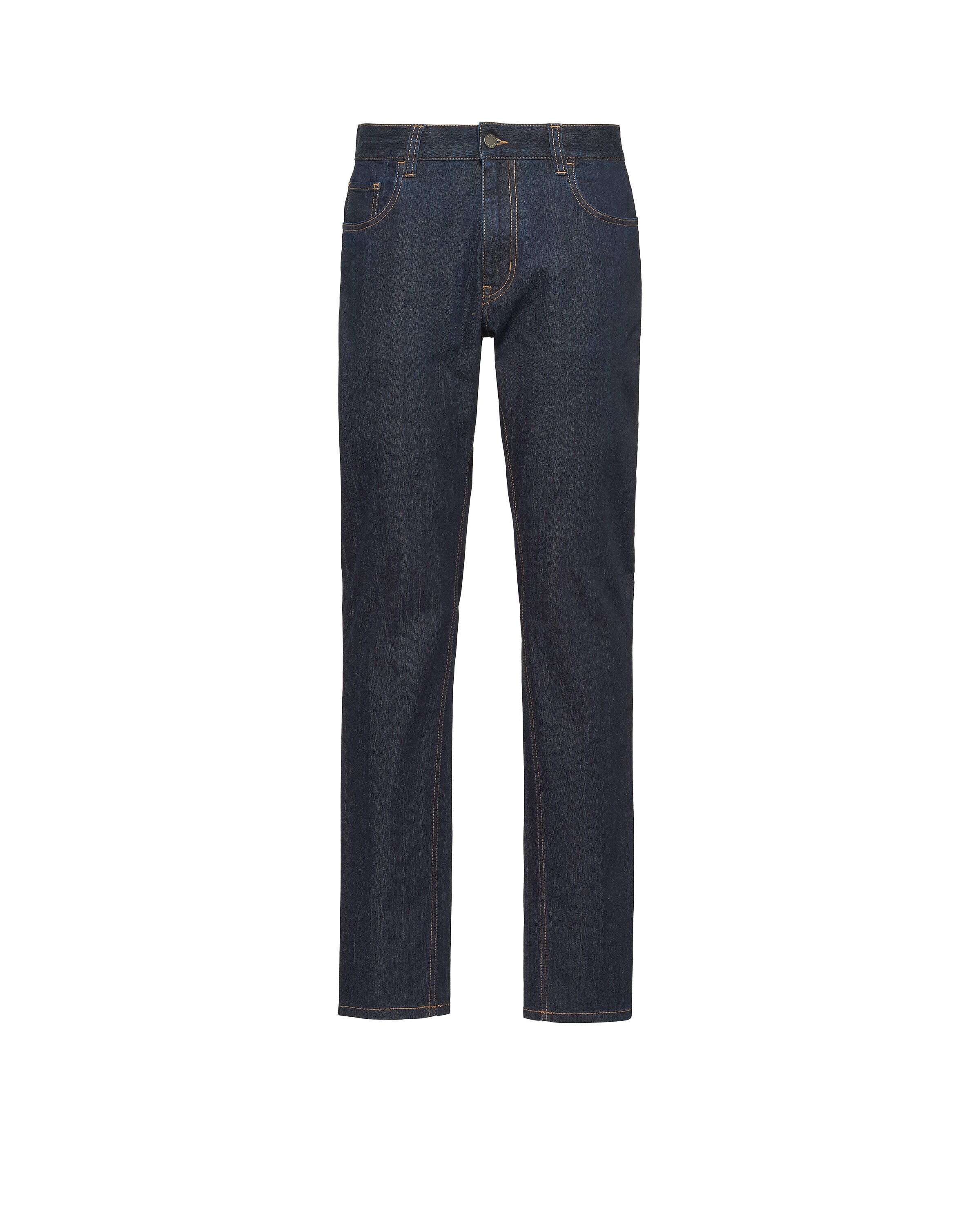 Navy Denim trousers | Prada