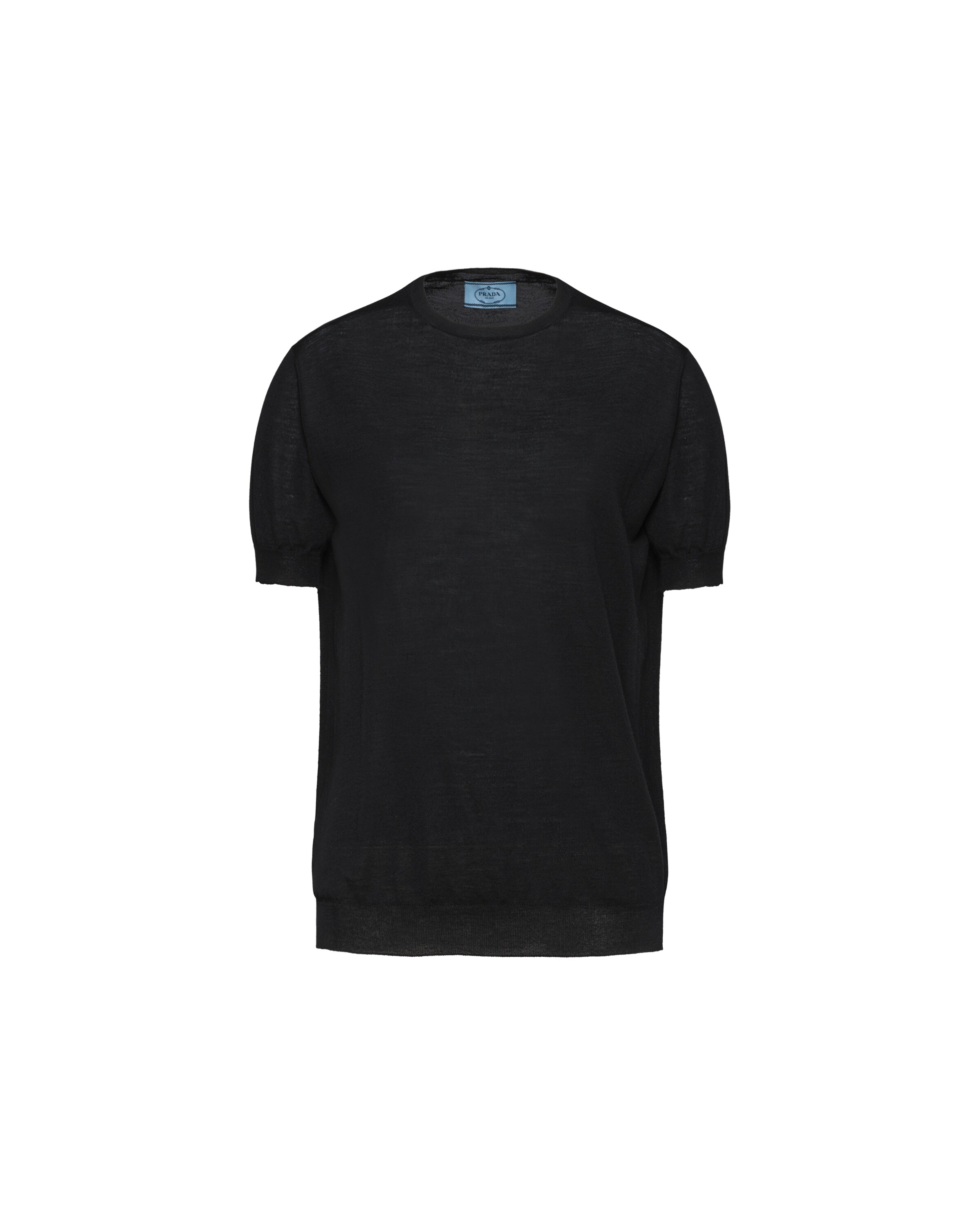 Blusa de lã. Preto | Prada