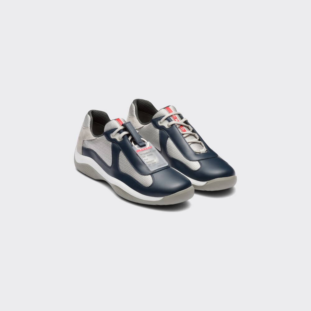 Ultramarine Prada America’s Cup Original sneakers | Prada