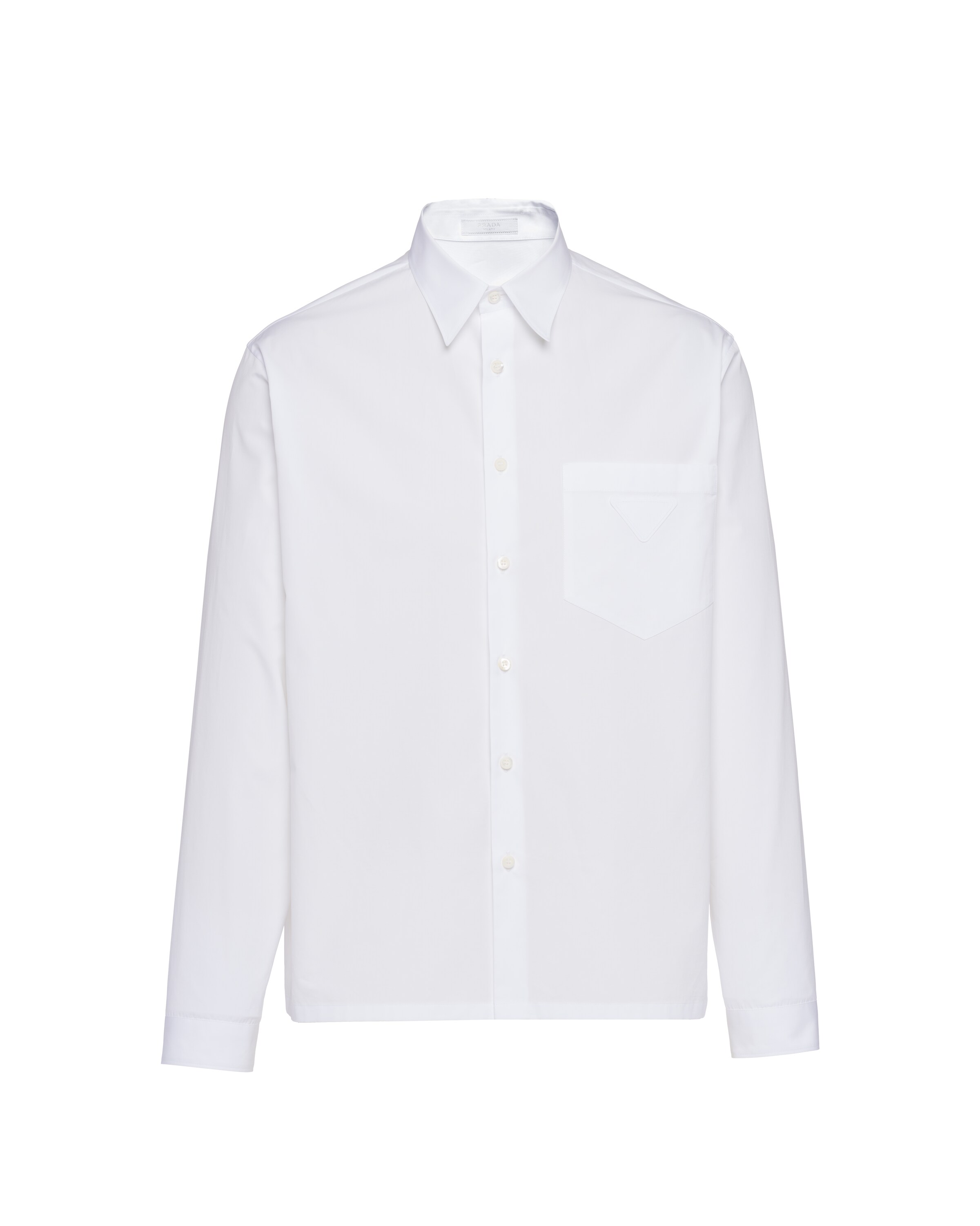 Camicia in cotone Bianco | Prada