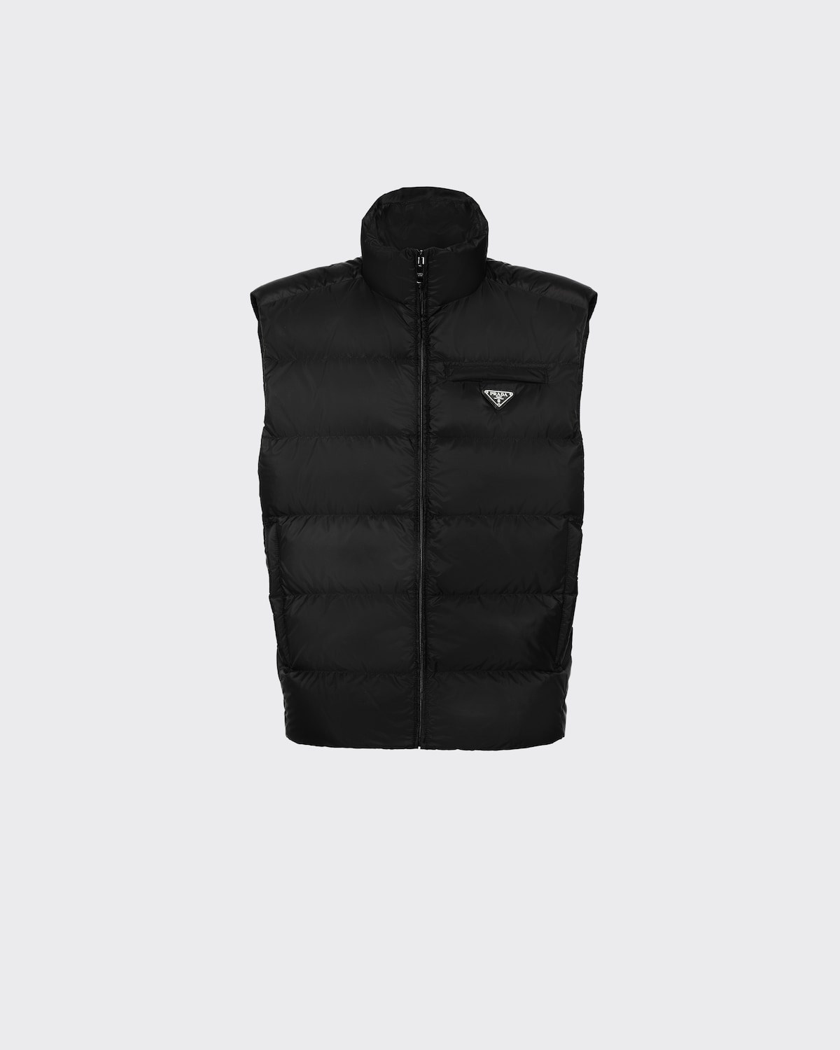 Black Padded Re-nylon Vest | PRADA