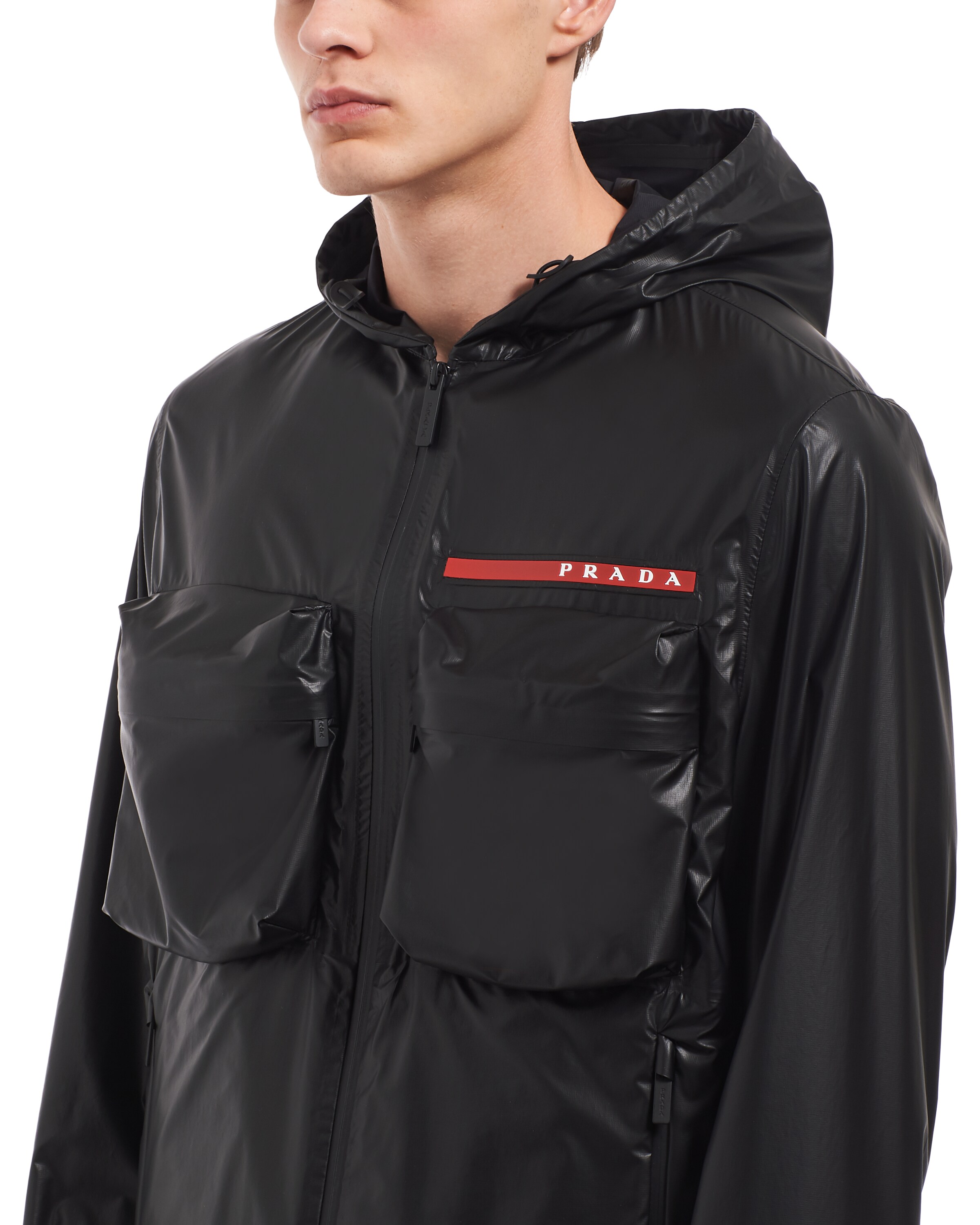 Black Light Nylon cargo jacket | Prada