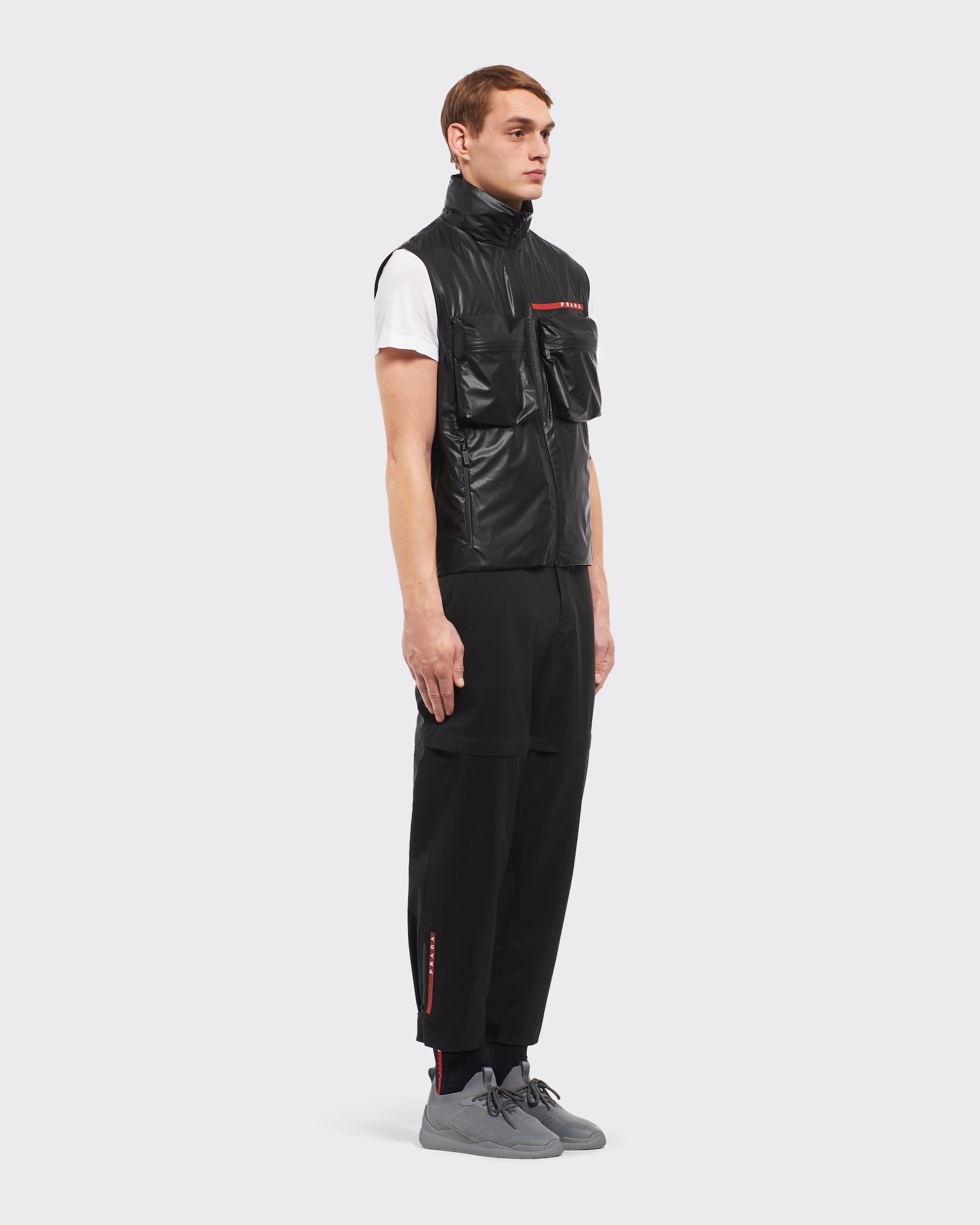 Black Light Re-nylon Cargo Vest | PRADA