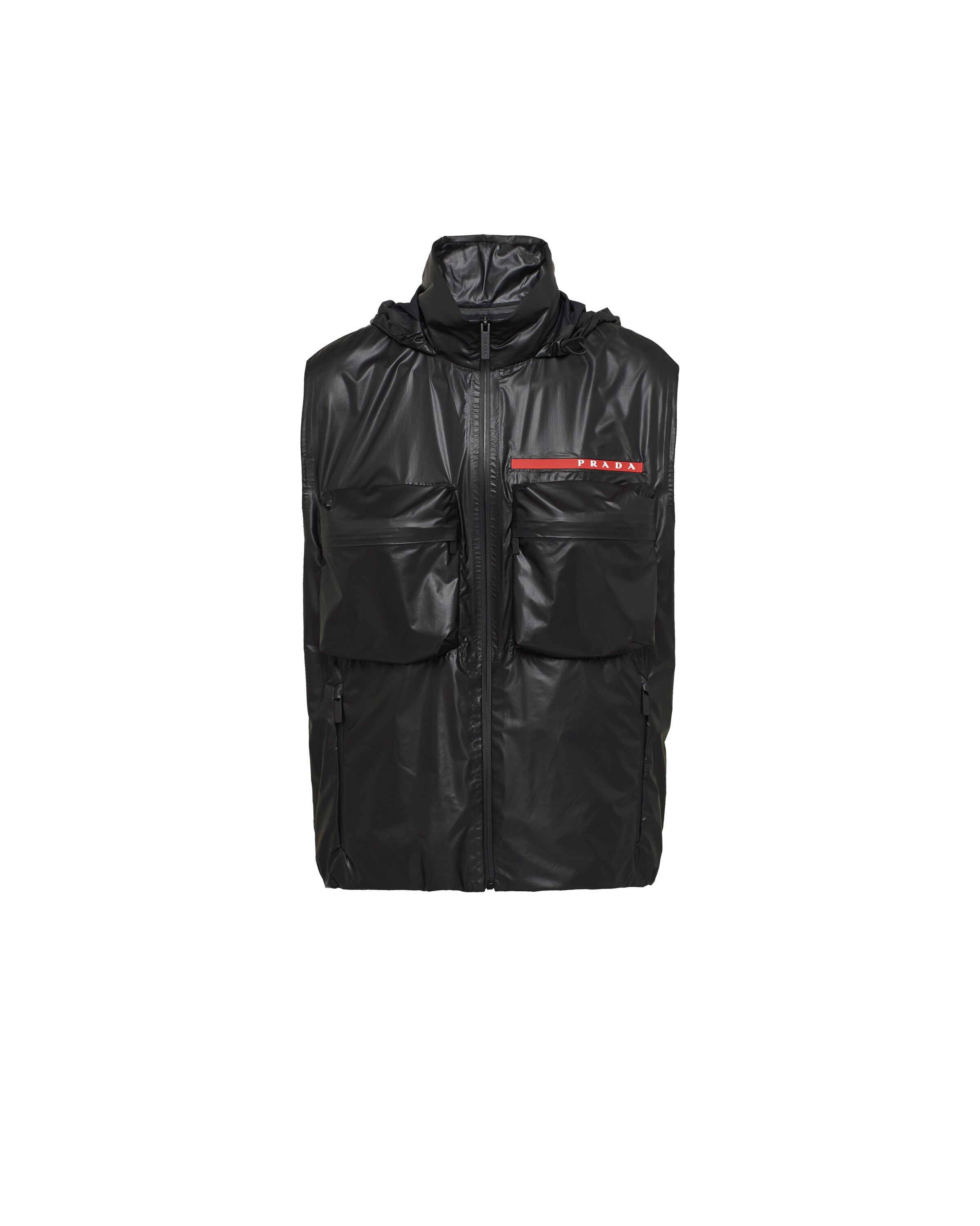 Black Light Nylon cargo vest | Prada