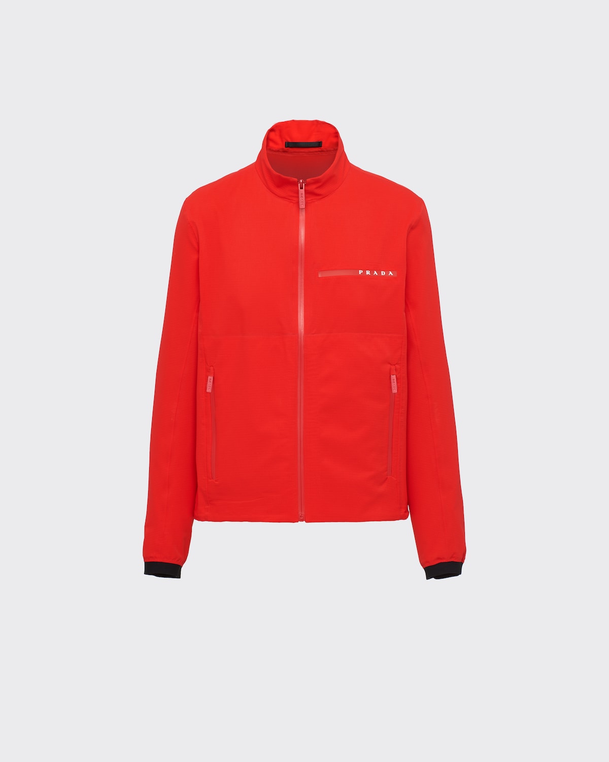 Lacquer Red Light Bi-stretch Jacket | PRADA