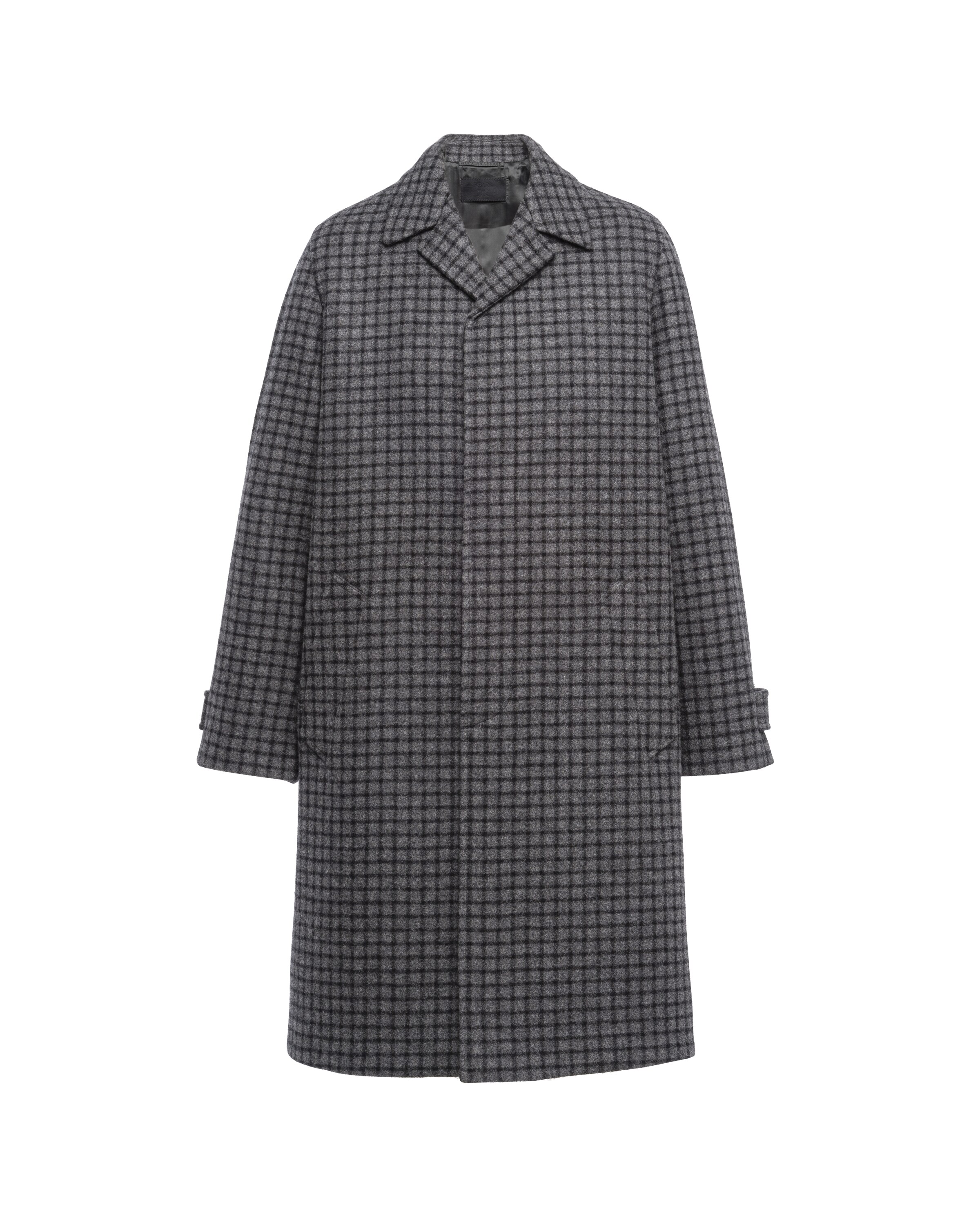 Slate Gray Wool coat | Prada