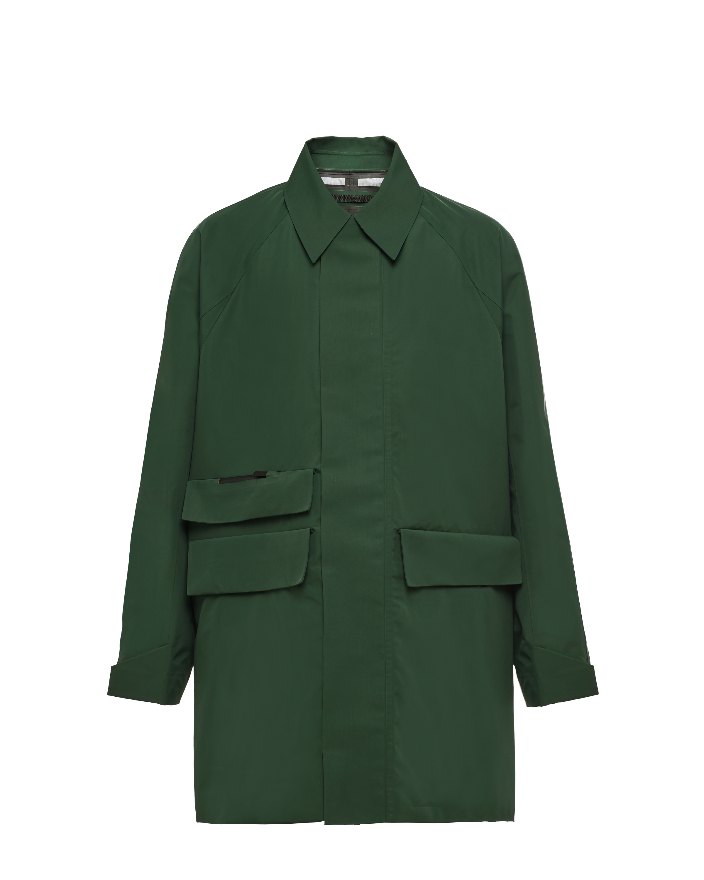 Forest Green Extreme-Tex raincoat | Prada