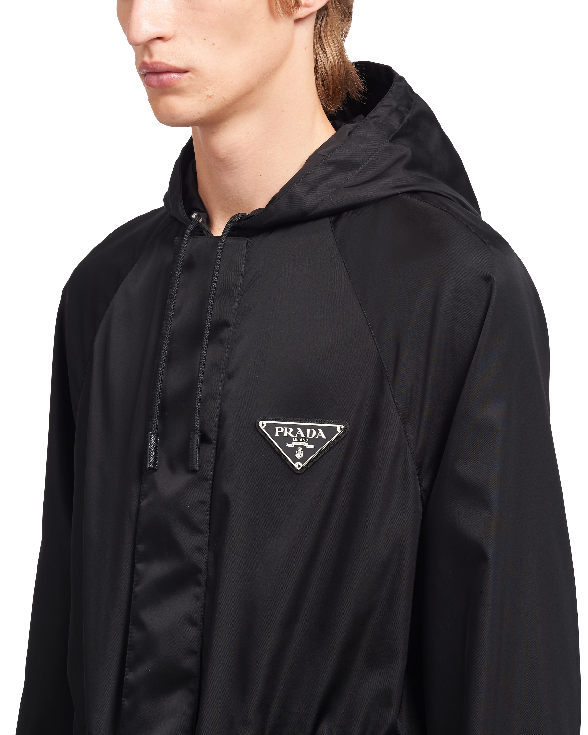 Parka in Re-Nylon Nero | Prada