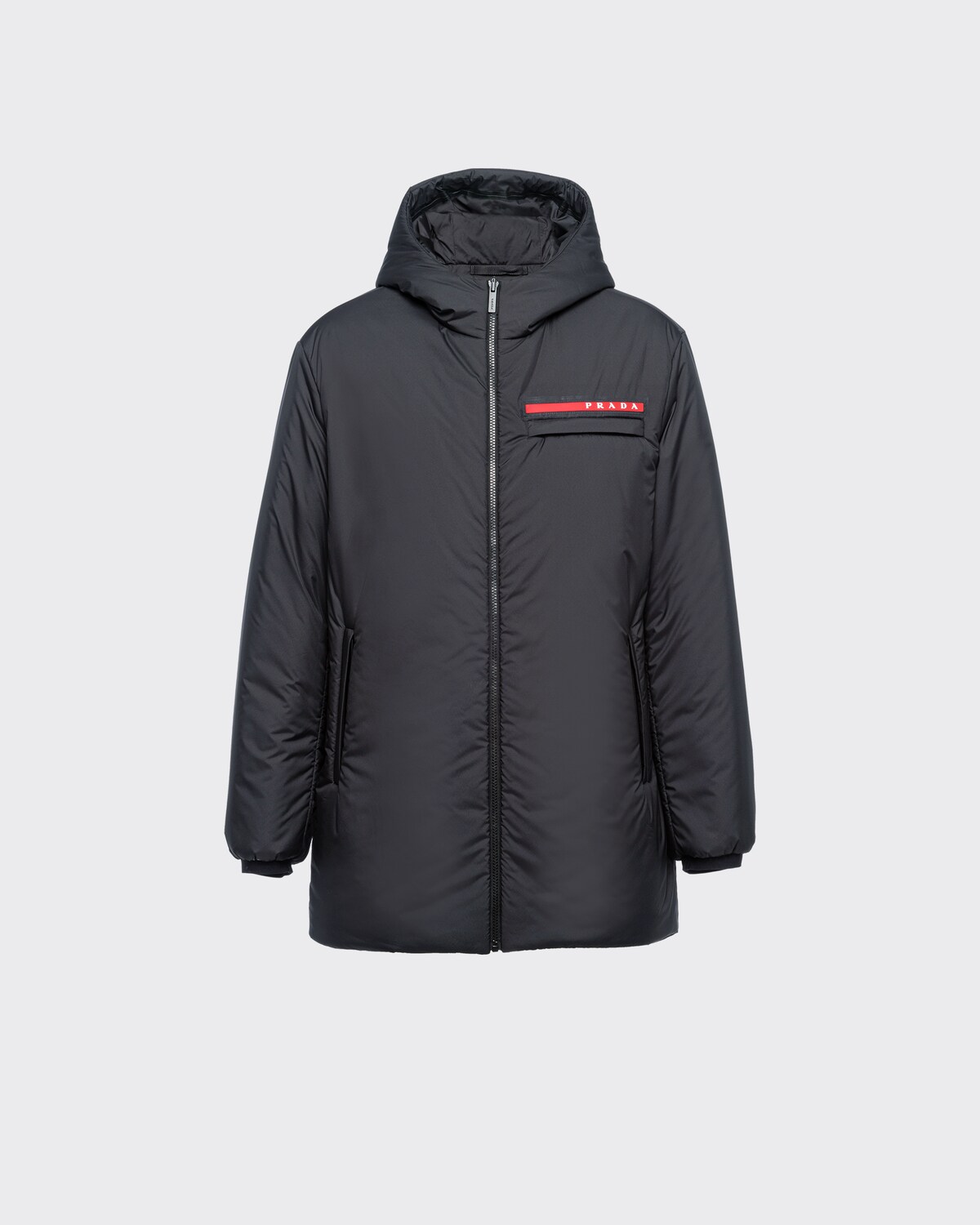 Black Light Polyester Padded Jacket | PRADA