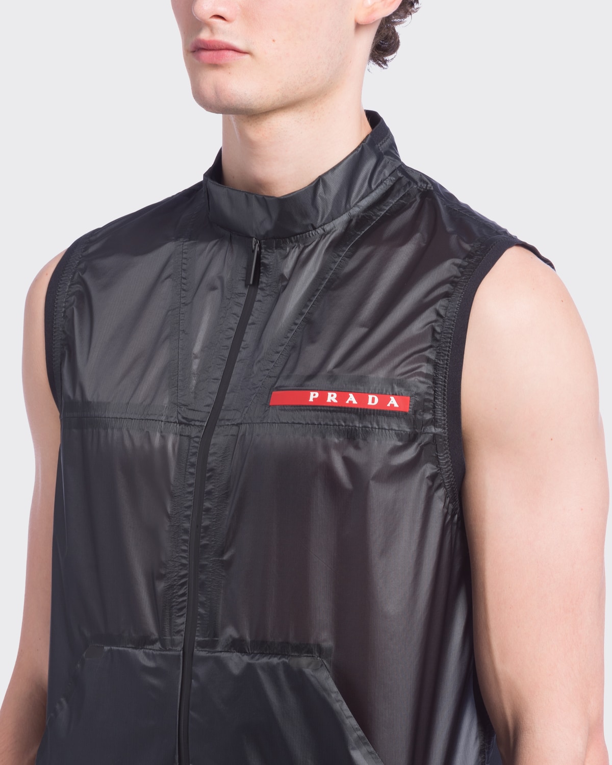 Black Ripstop Vest | PRADA