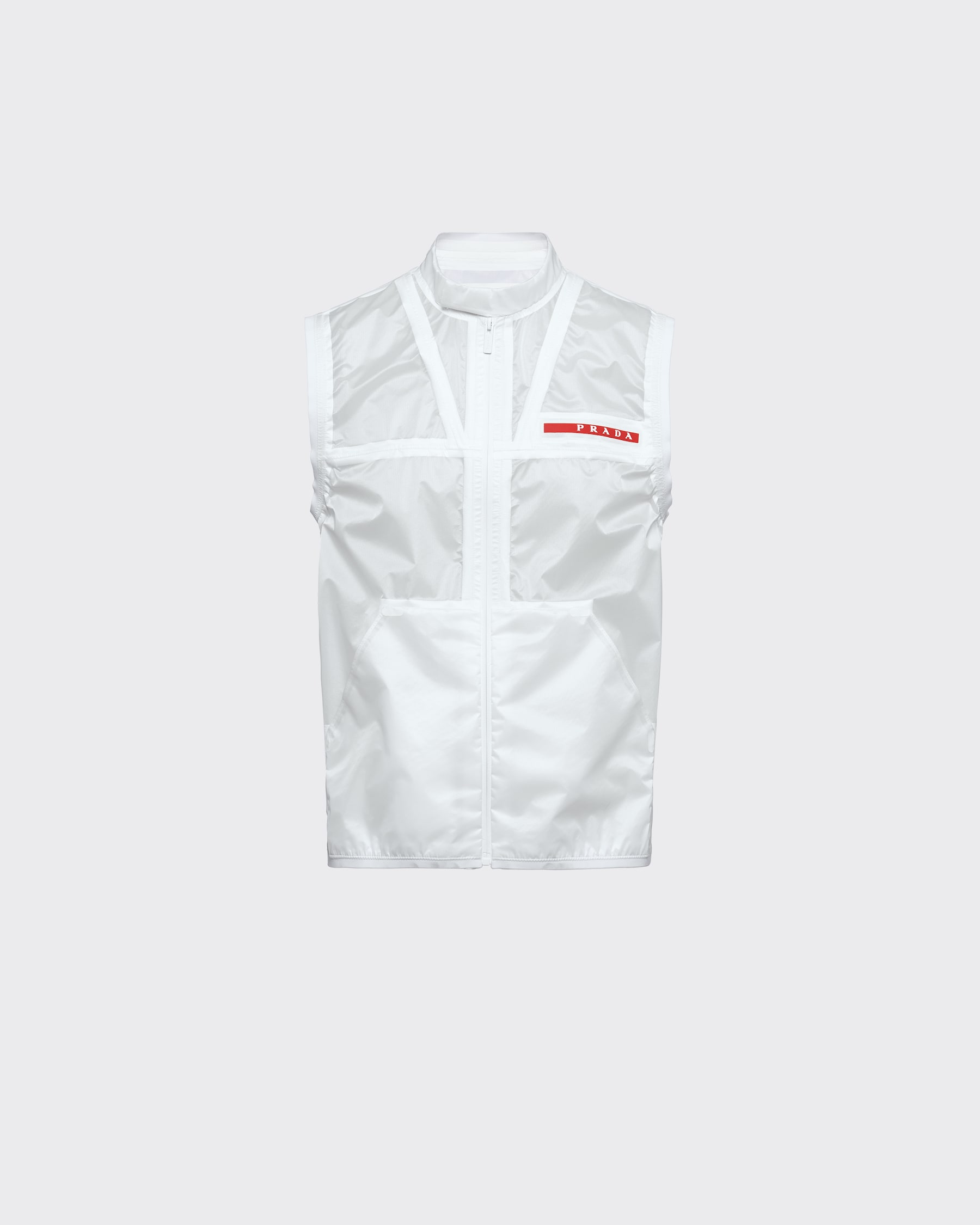 White Ripstop Vest | PRADA