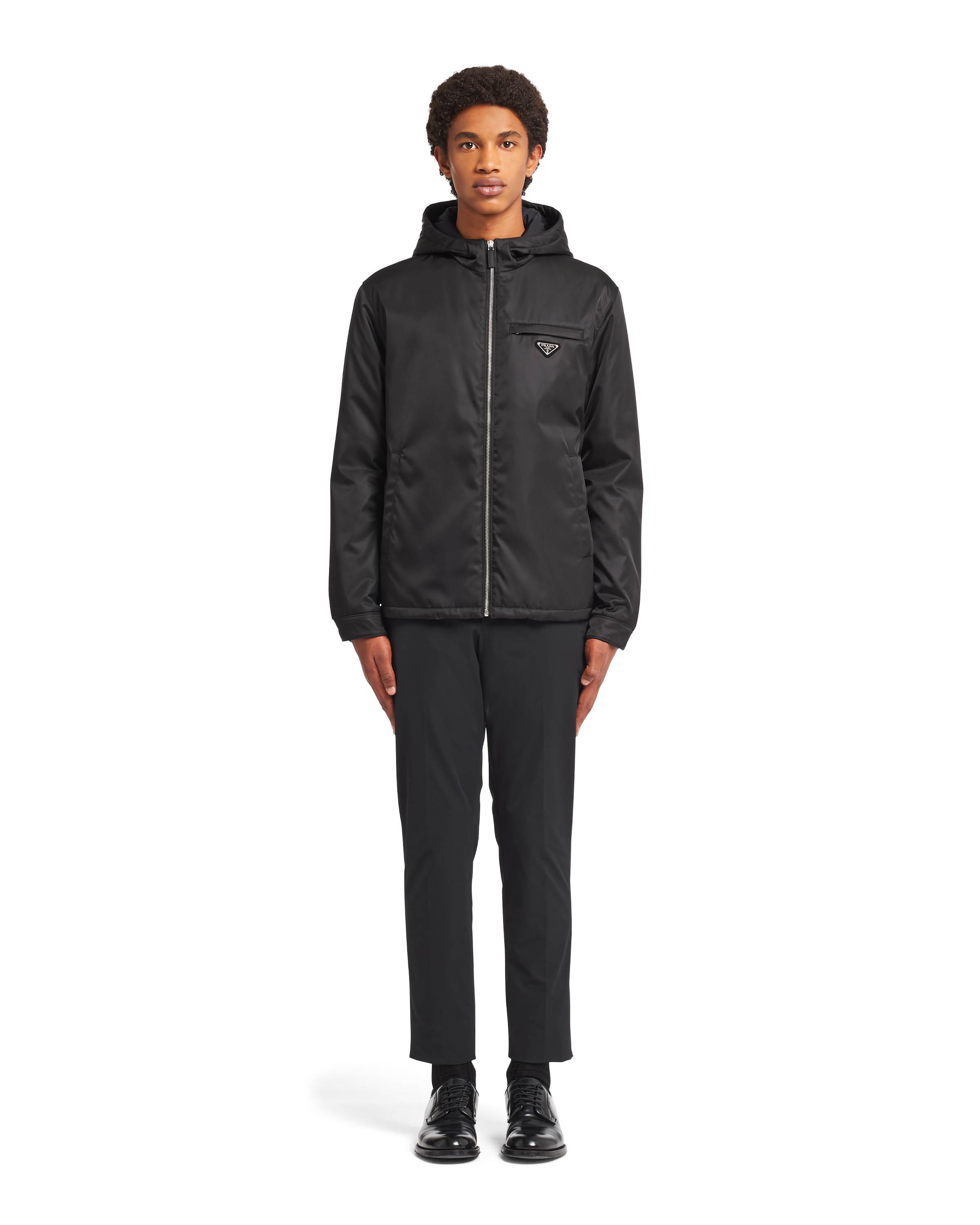 Black Re-Nylon jacket | Prada