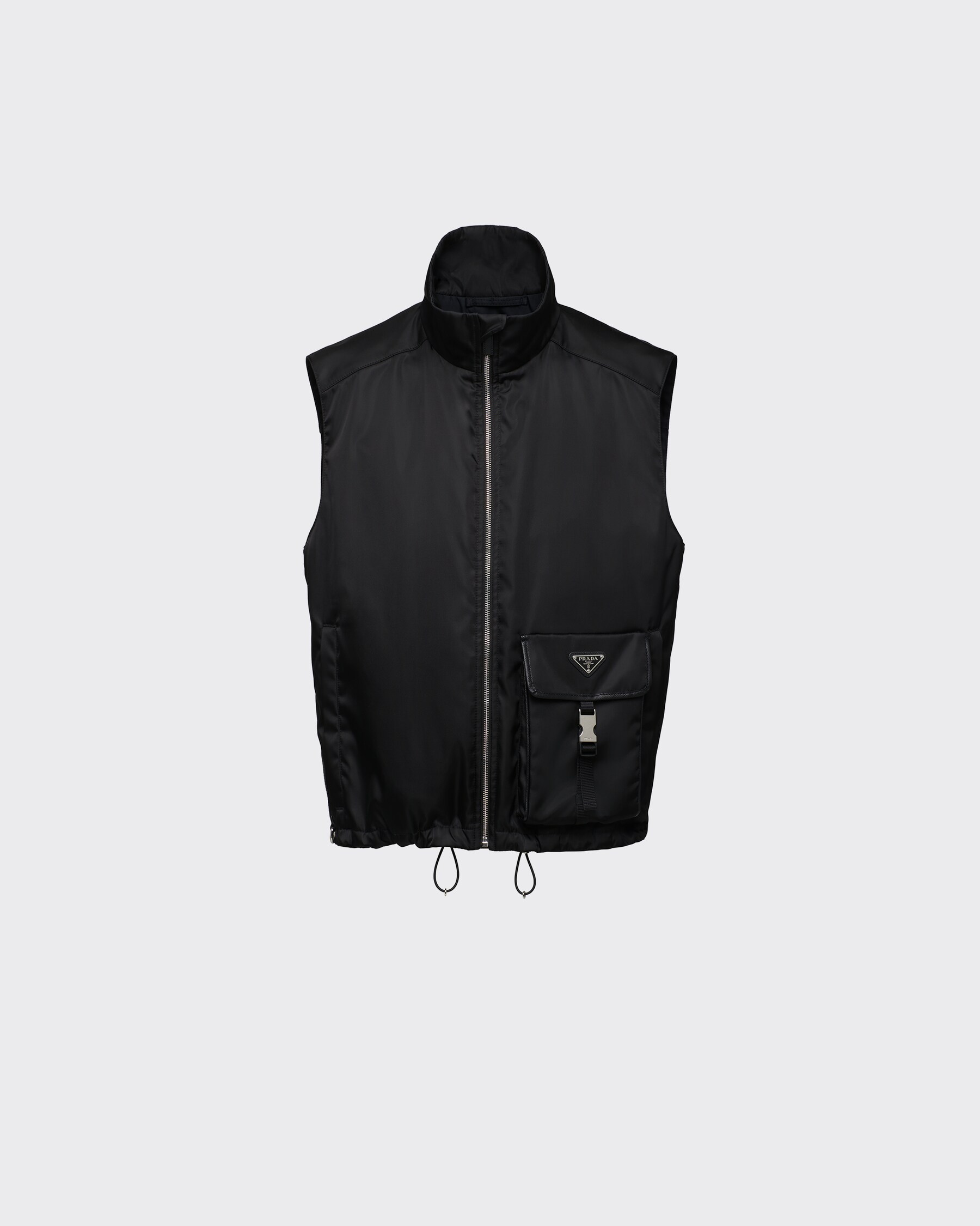 Black Re-nylon Vest | PRADA