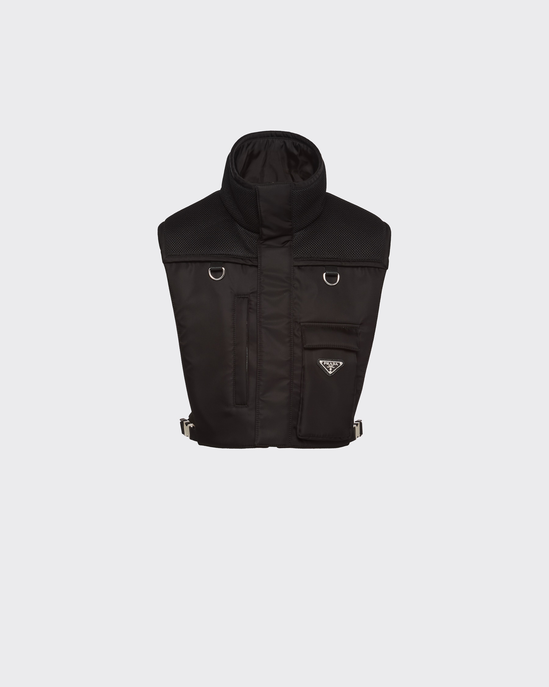 Black Re-nylon Vest | PRADA