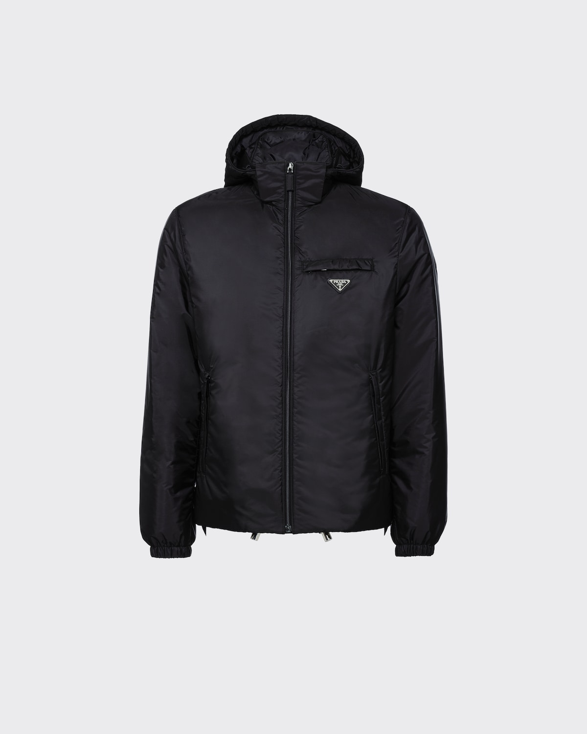 Black Re-nylon Puffer Jacket | PRADA