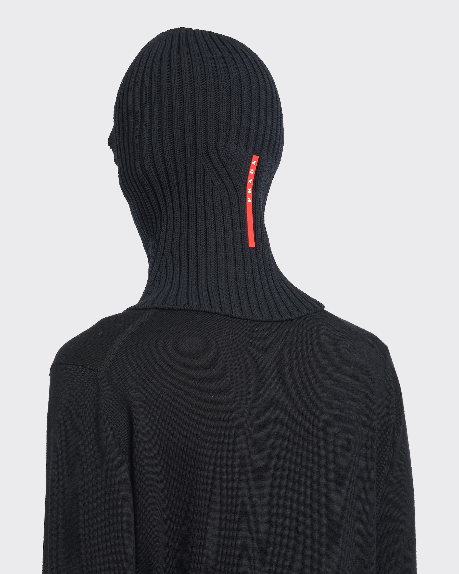 Black Technical Fabric Ski Mask | PRADA
