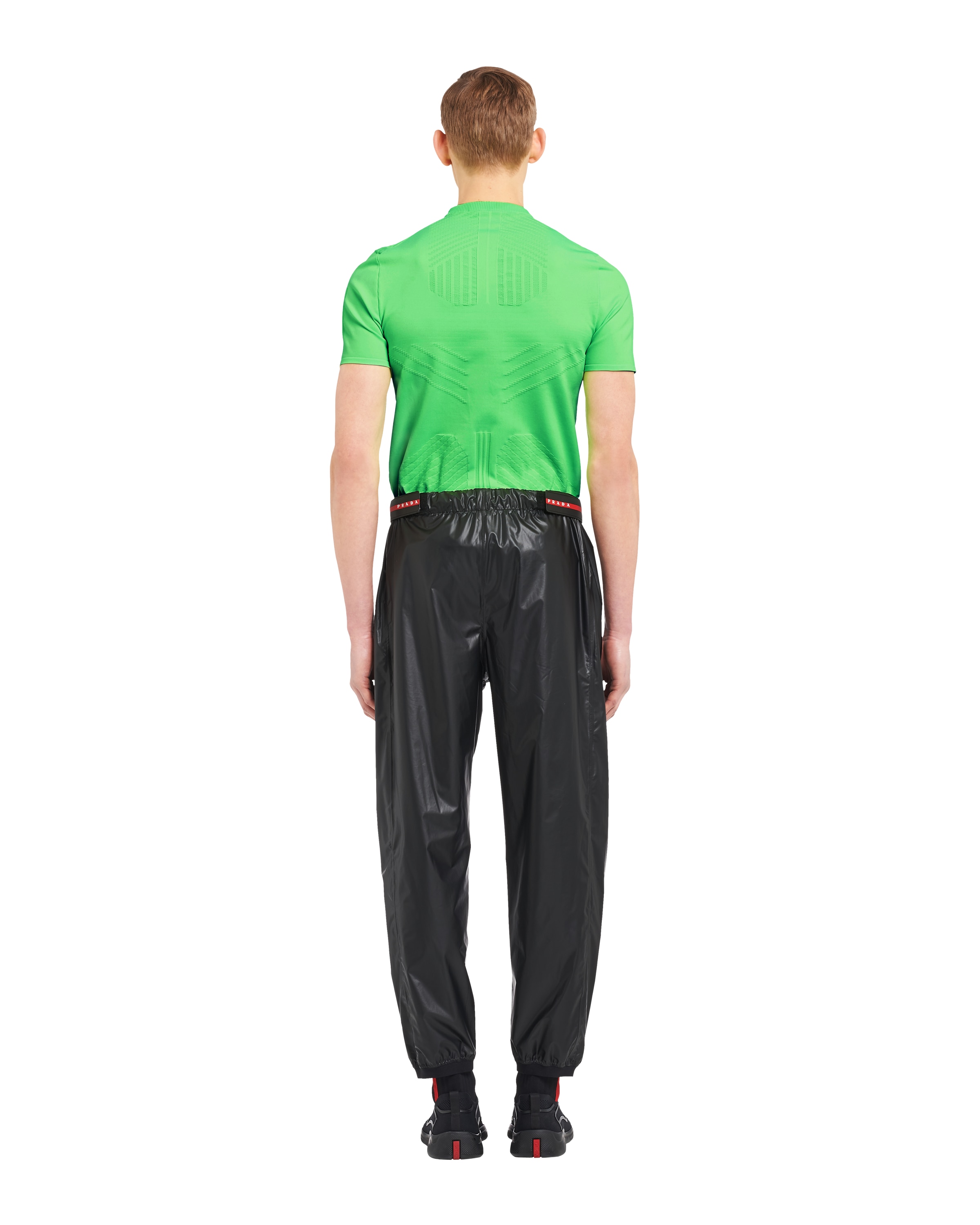 Black Light Nylon wide-leg pants | Prada