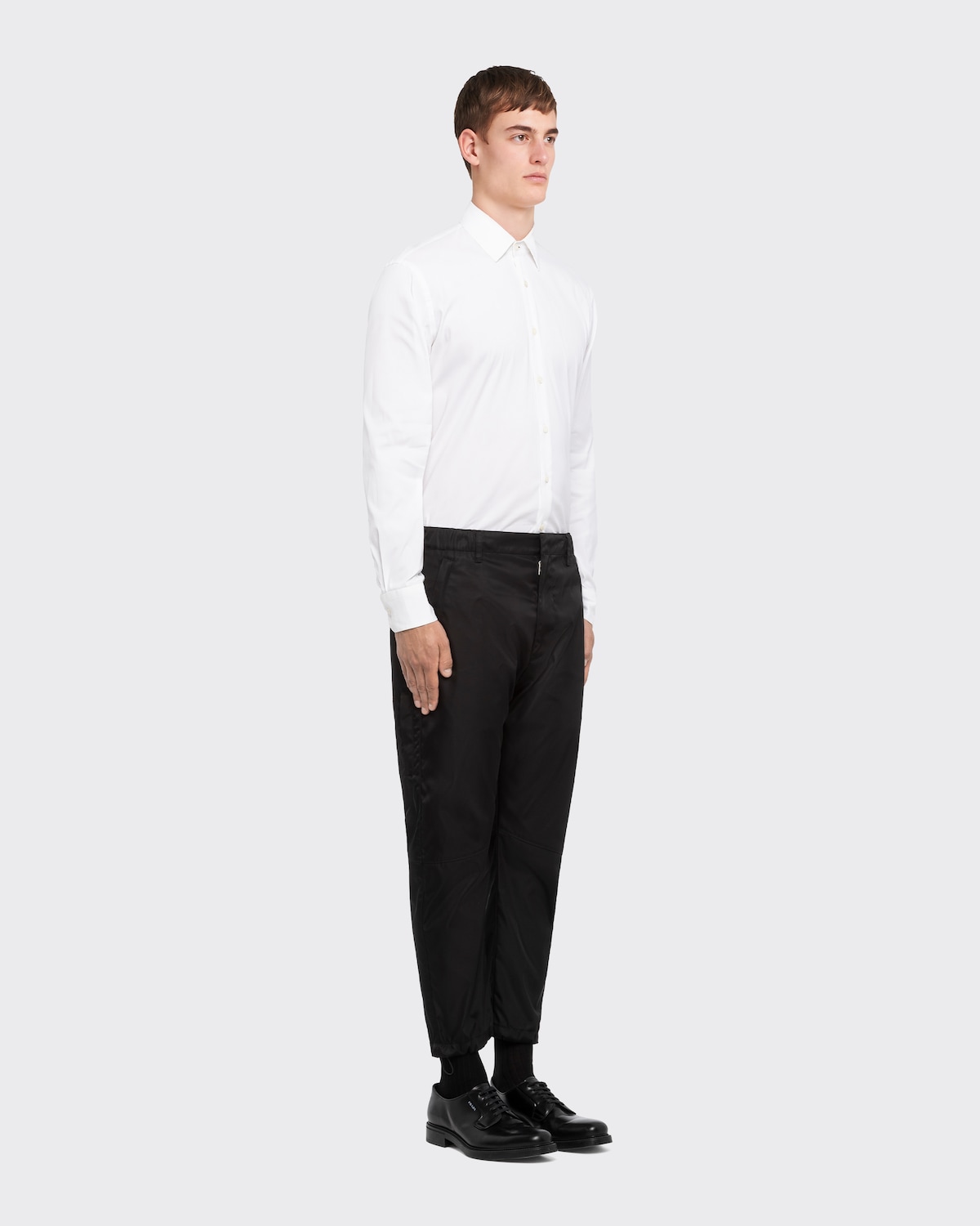 Black Re-nylon Trousers | PRADA