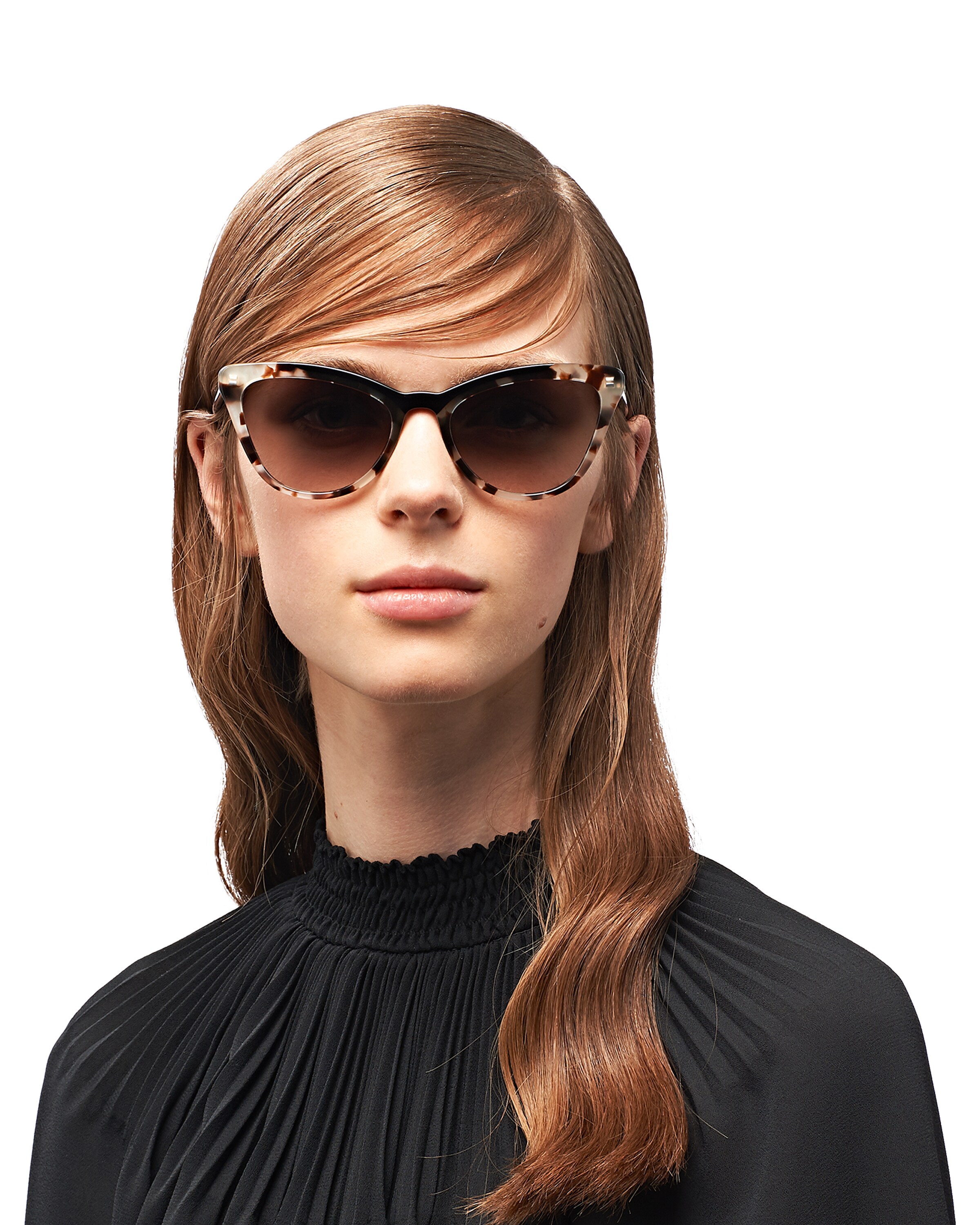Gradient Anthracite Gray Lenses Prada Ultravox Sunglasses Prada