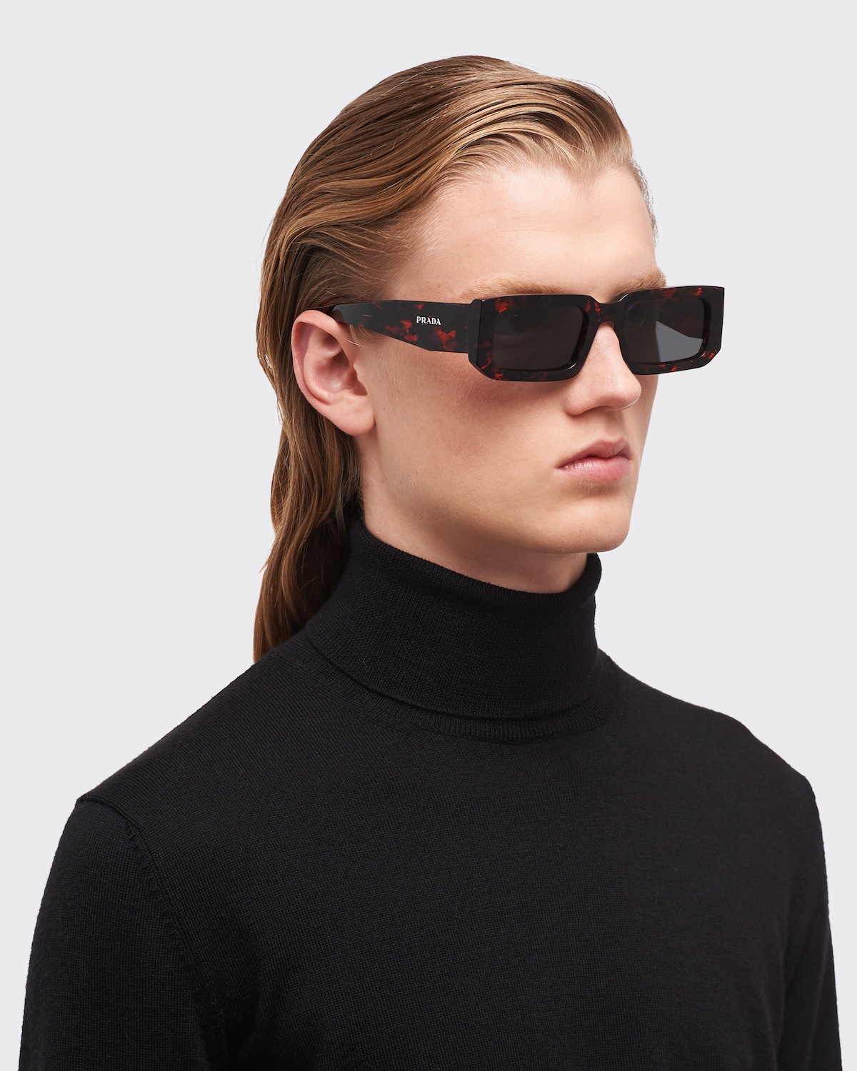 ÓCulos De Sol Prada Symbole Lentes Cinza Ardósia | PRADA