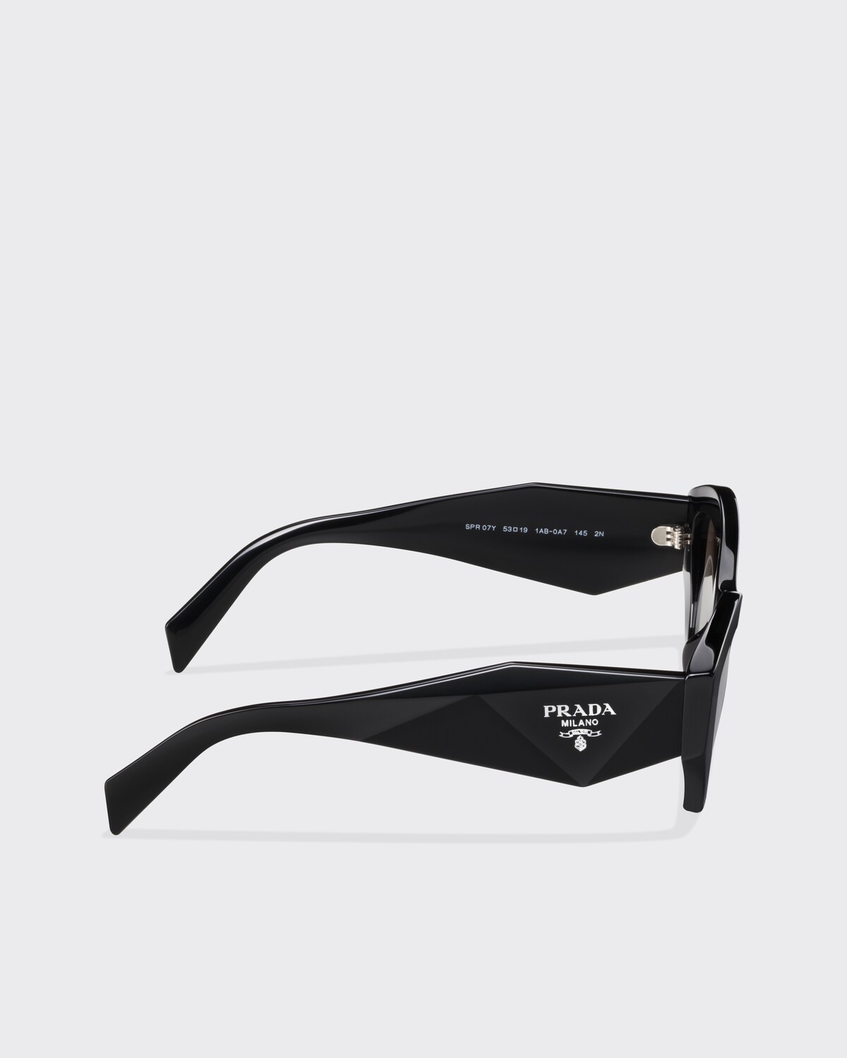 Gradient Anthracite Gray Lenses Prada Symbole Sunglasses | PRADA