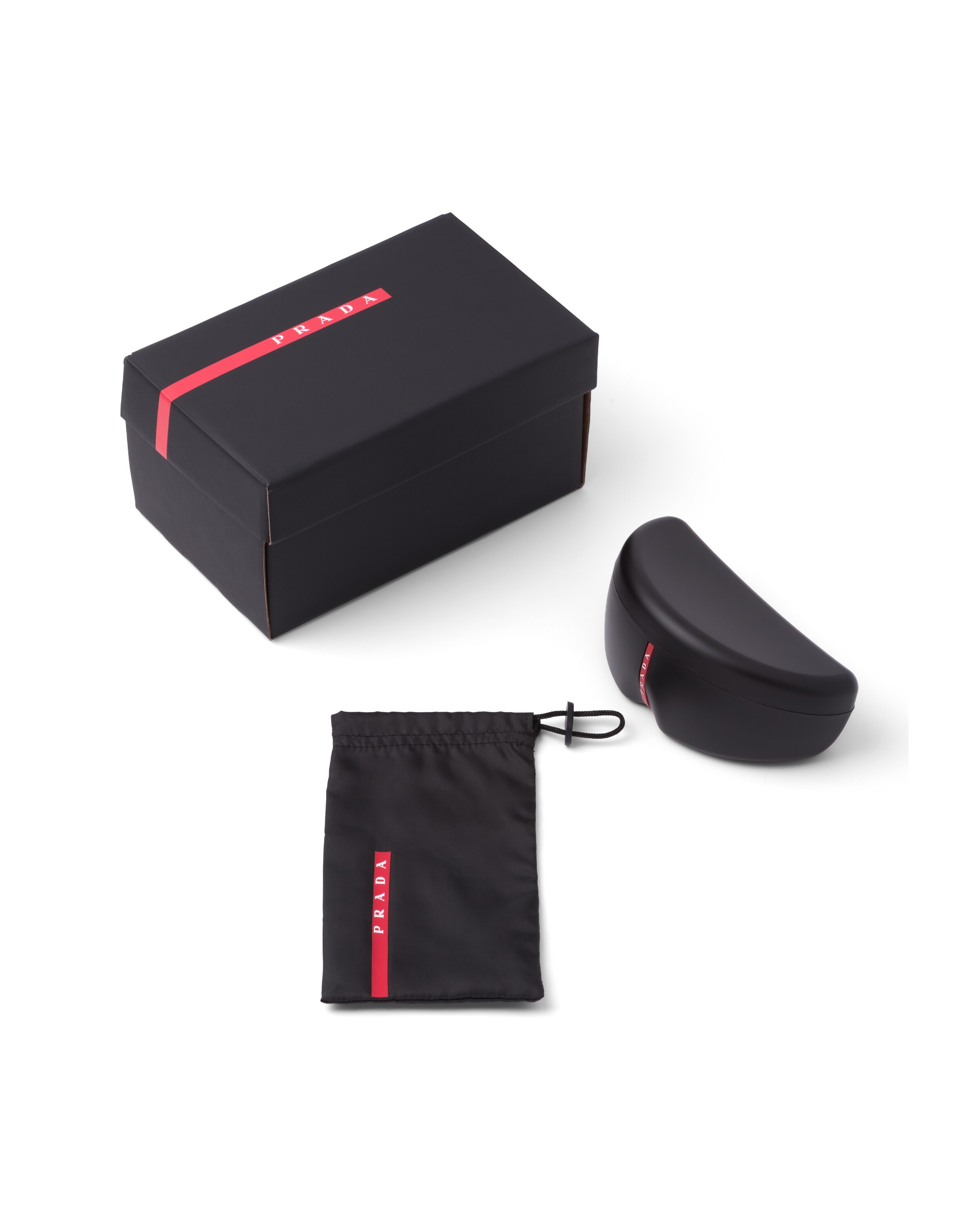 Interchangeable Lenses Linea Rossa Impavid sunglasses | Prada