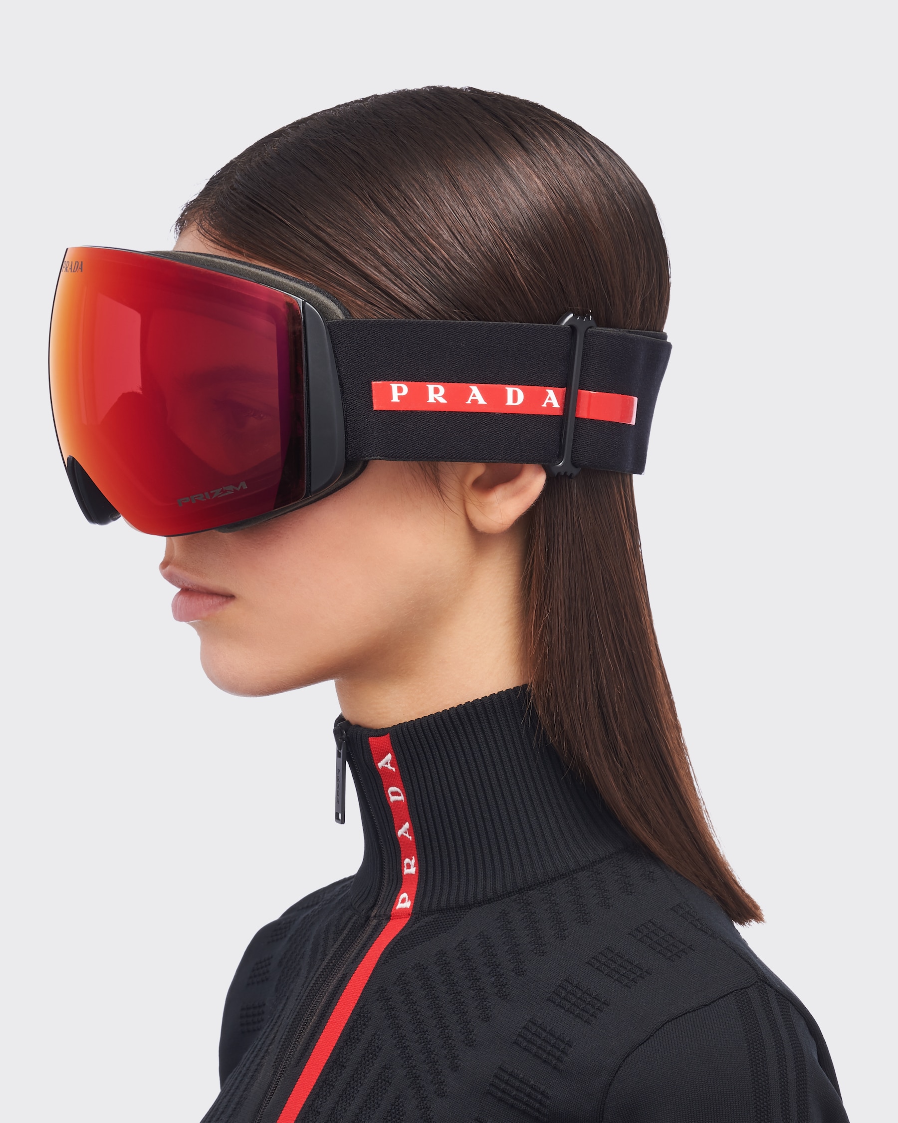 Lenses Arancio Specc Prada Linea Rossa By Oakley Ski Goggles | PRADA