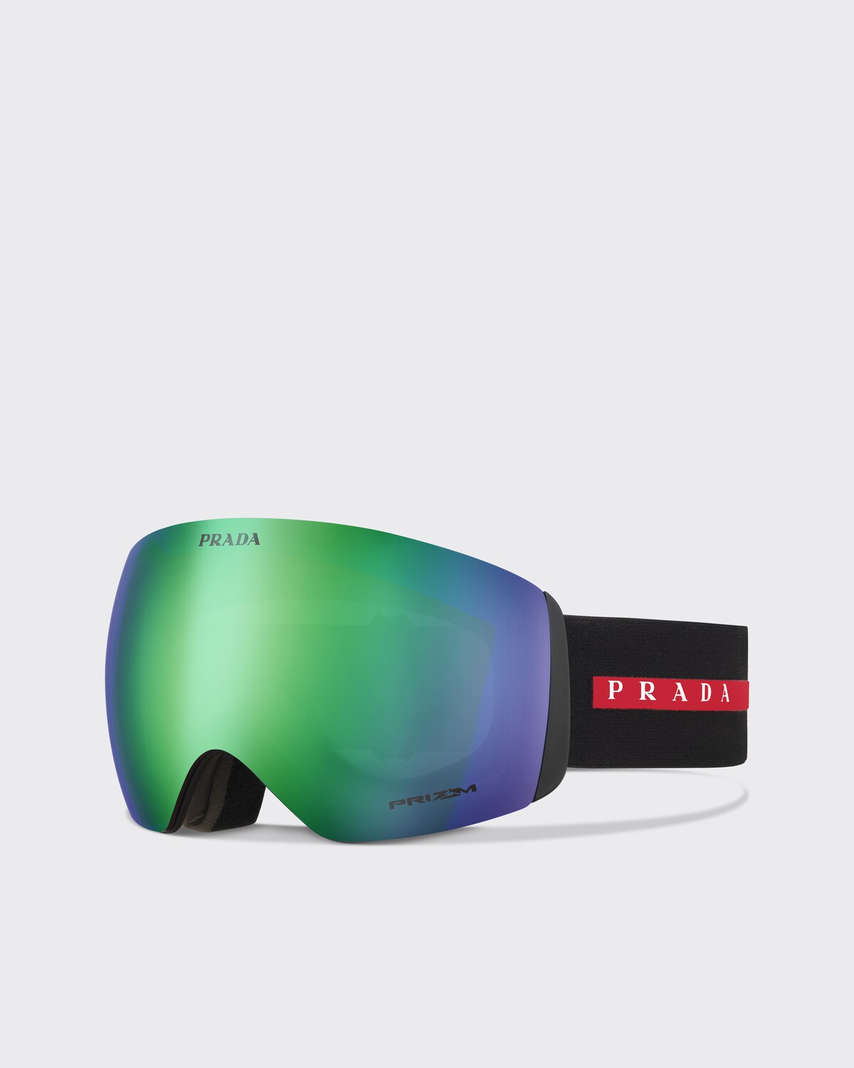 Green Mirrored Lenses Prada Linea Rossa By Oakley Ski Goggles | PRADA