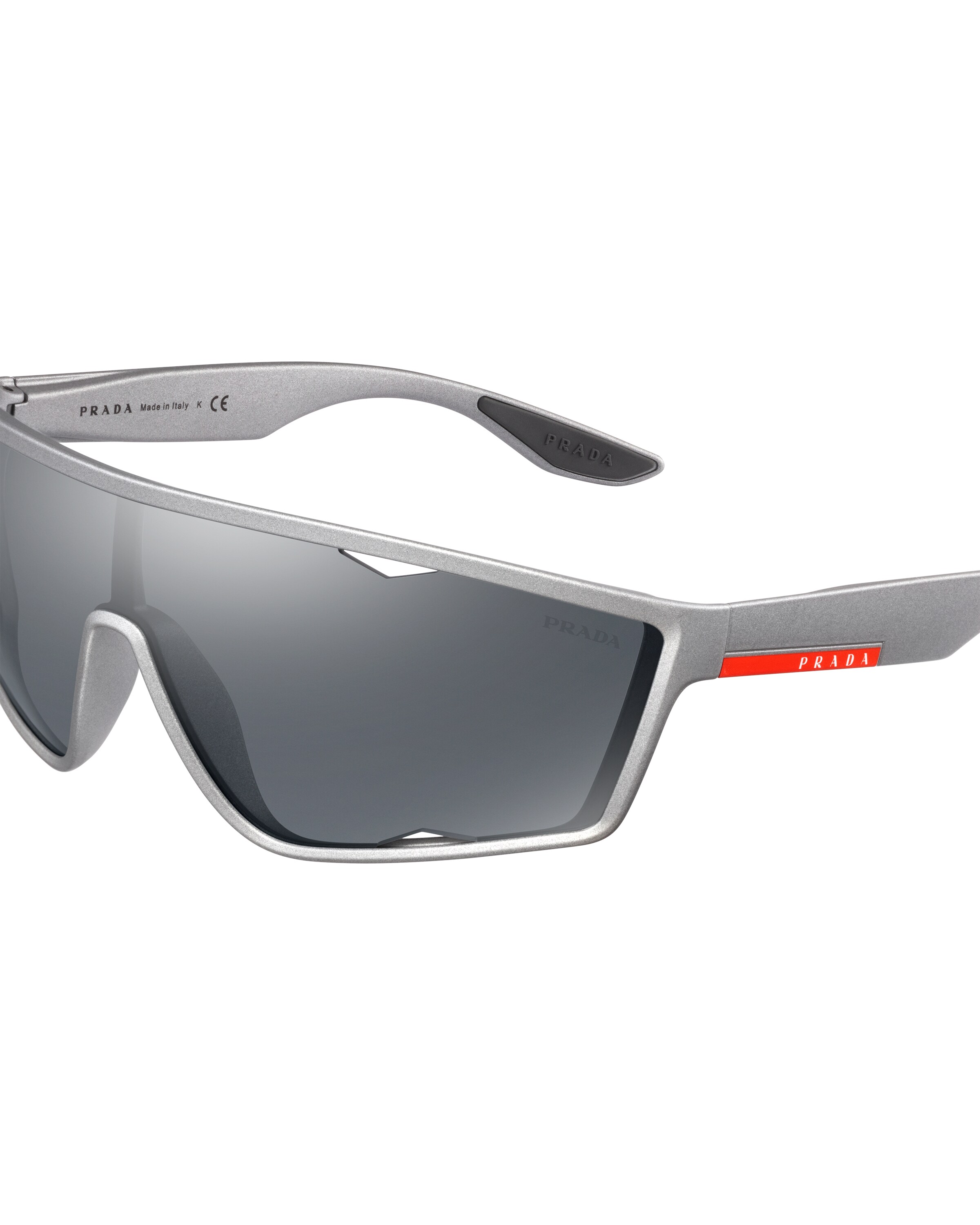 Mirrored Black Lenses Prada Eyewear Collection sunglasses | Prada