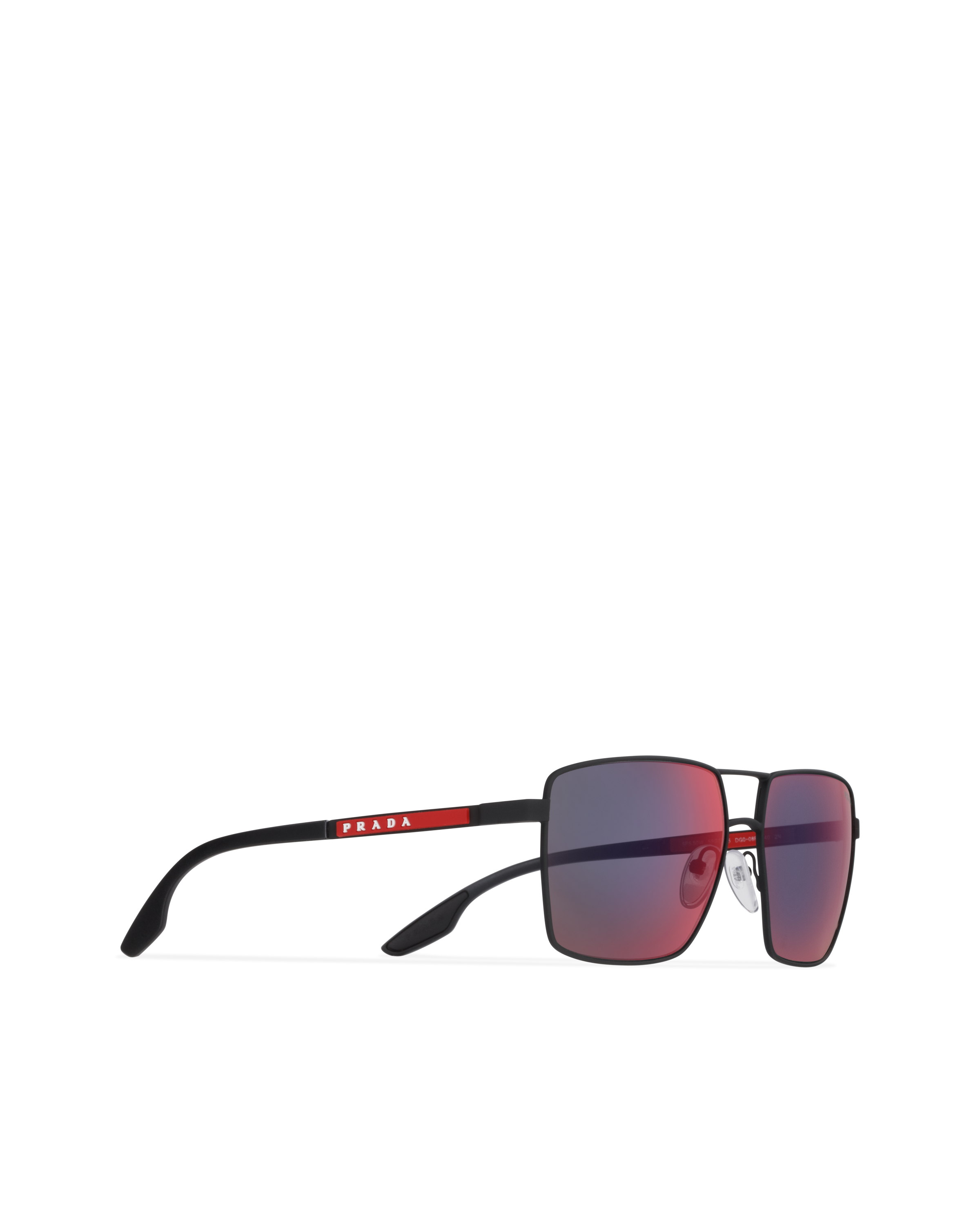 Lunettes de soleil Prada Linea Rossa Verres Rouges | Prada