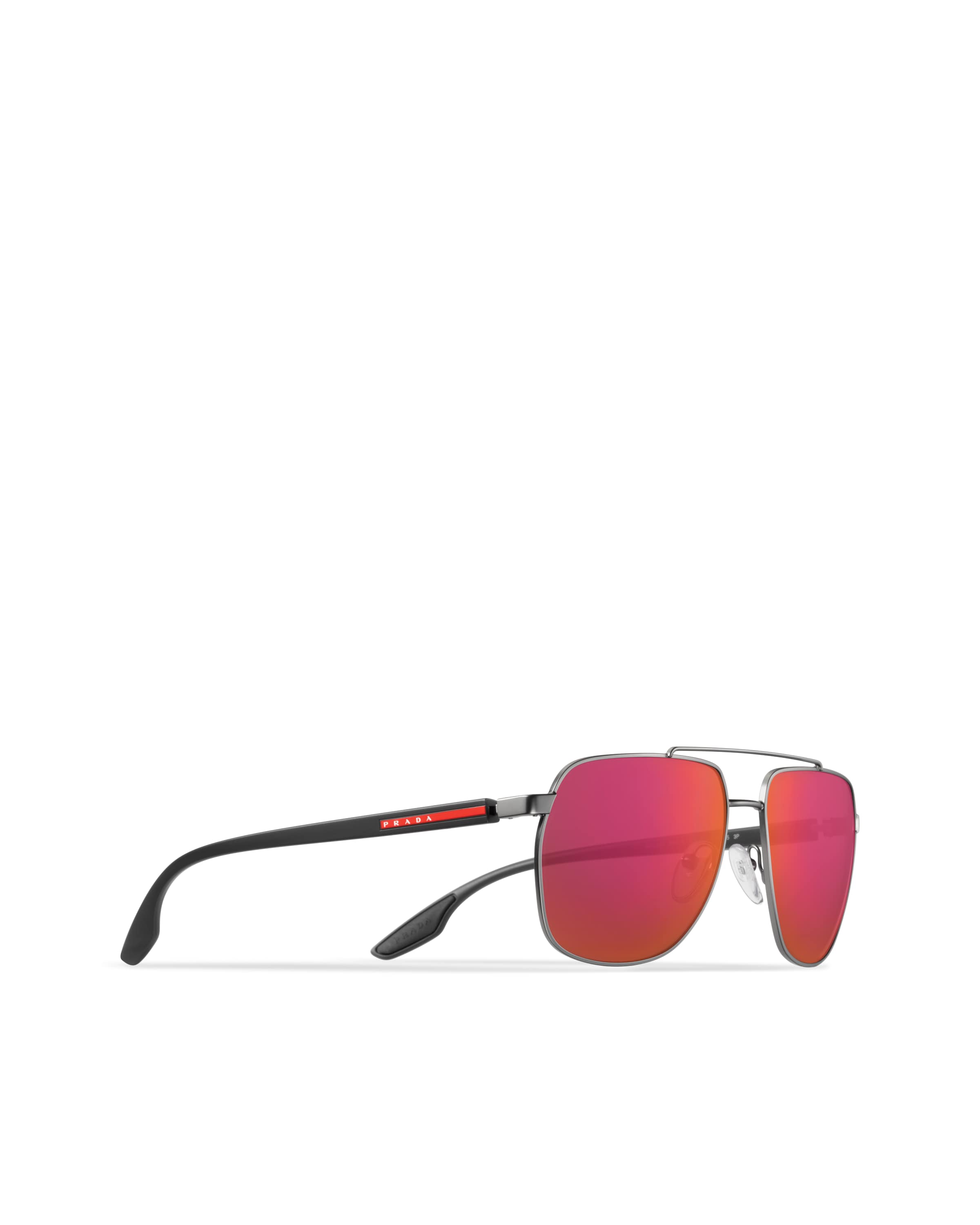 Amaranth Lenses Prada Linea Rossa Eyewear Collection sunglasses | Prada