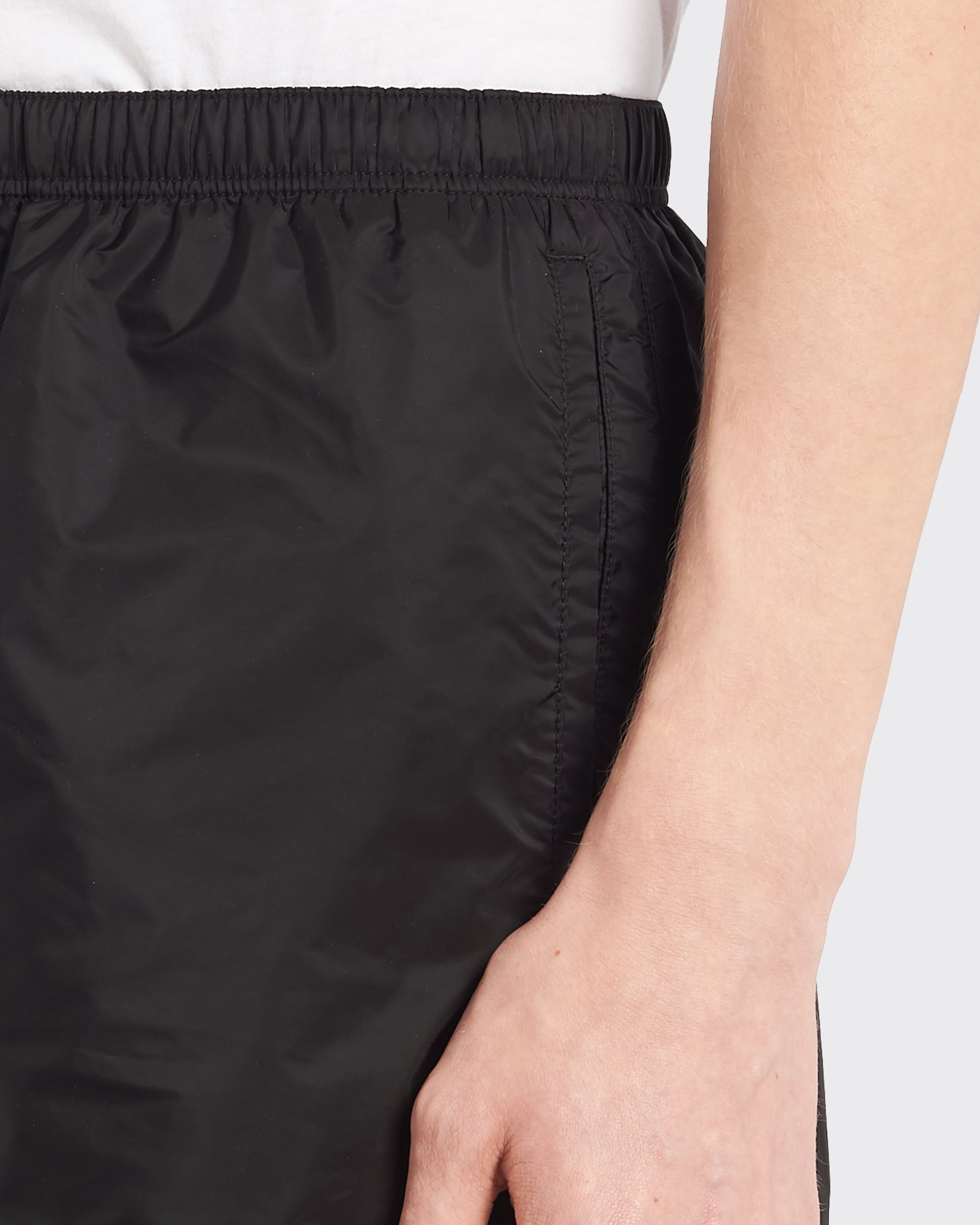 Black Nylon Swim Trunks | PRADA