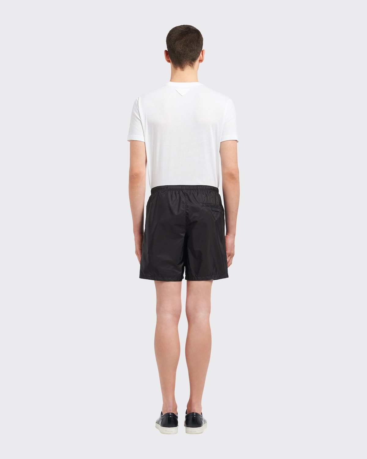 Black Re-nylon Swim Trunks | PRADA