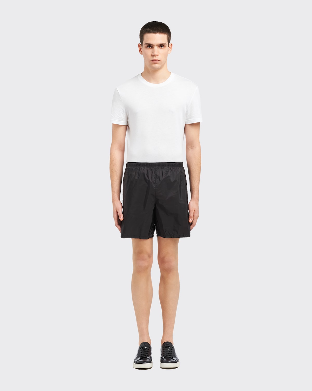 Black Re-nylon Swim Trunks | PRADA