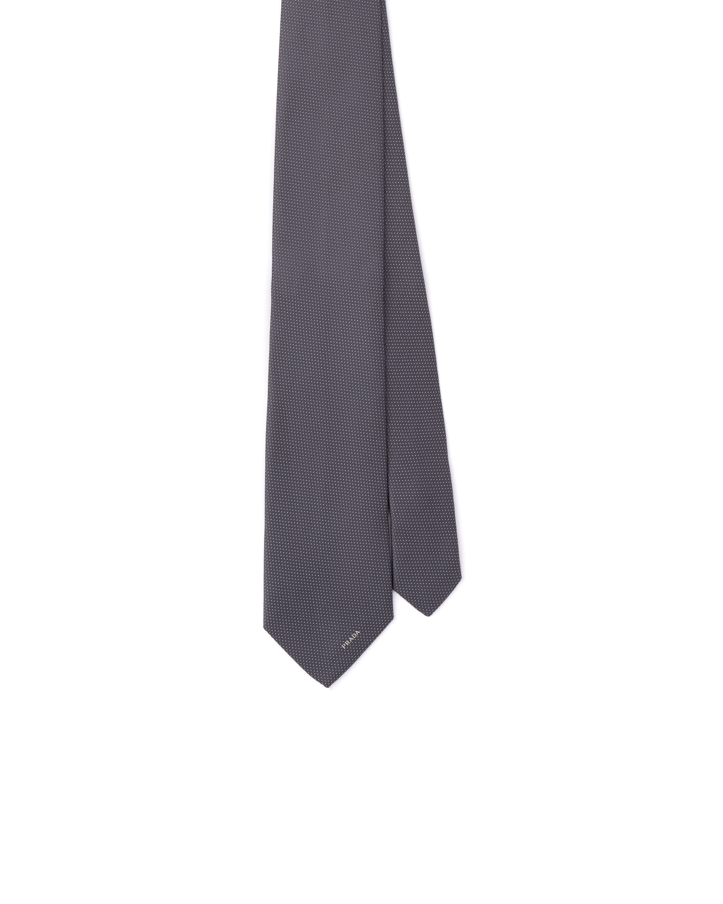 Cravate Gris Fumé | Prada