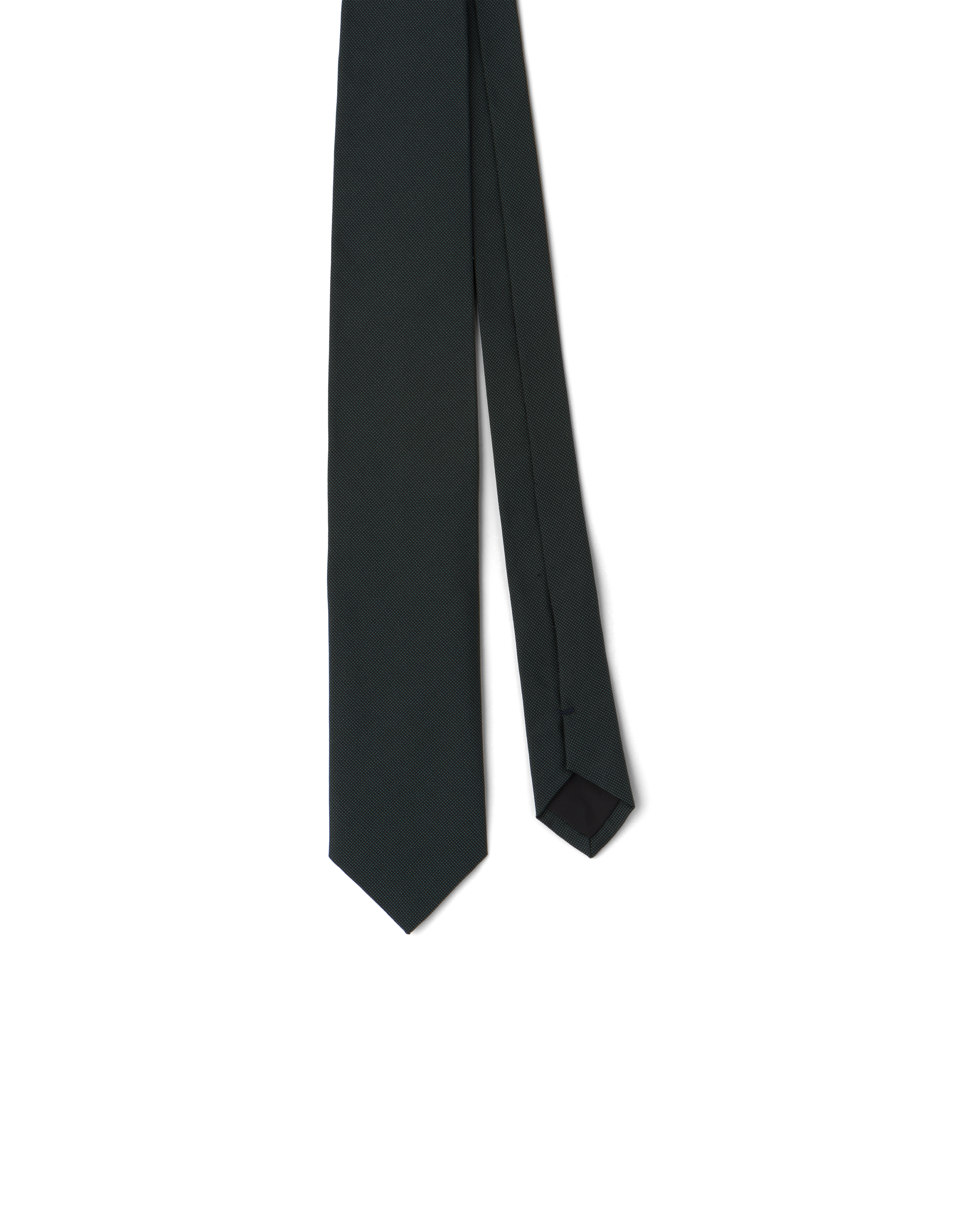 Grey Silk tie | Prada