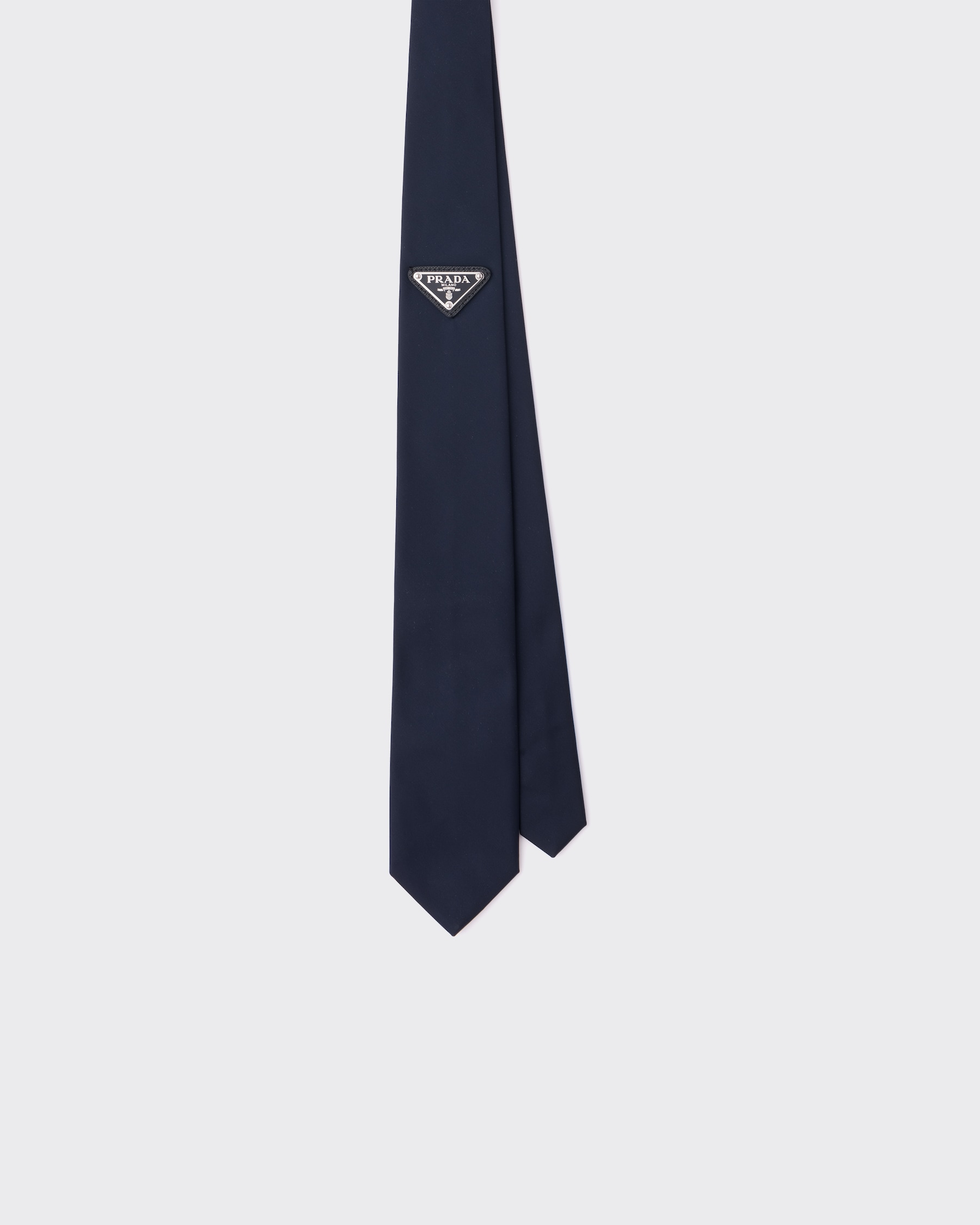 Blue Re-nylon Gabardine Tie | PRADA